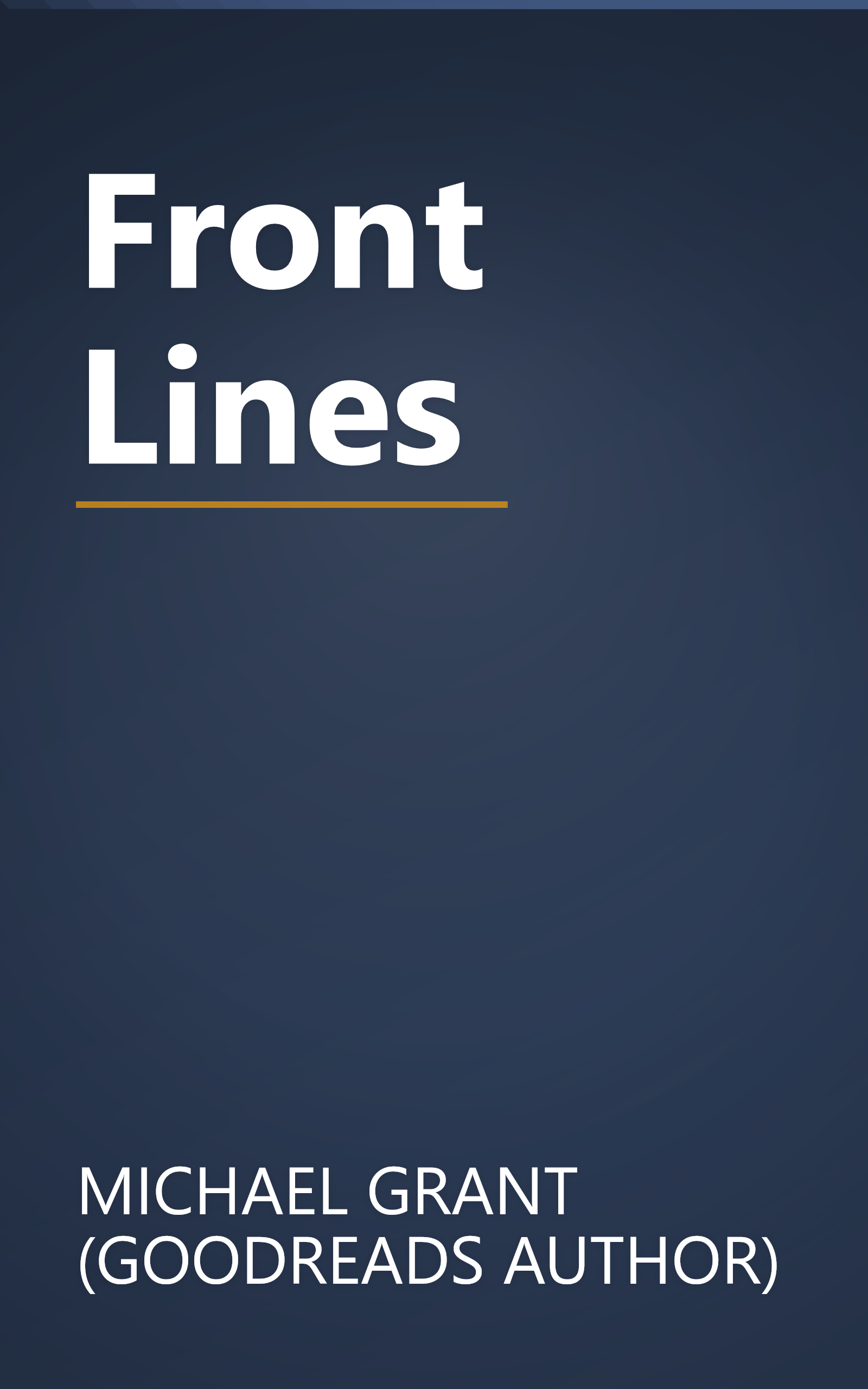 Front Lines book cover