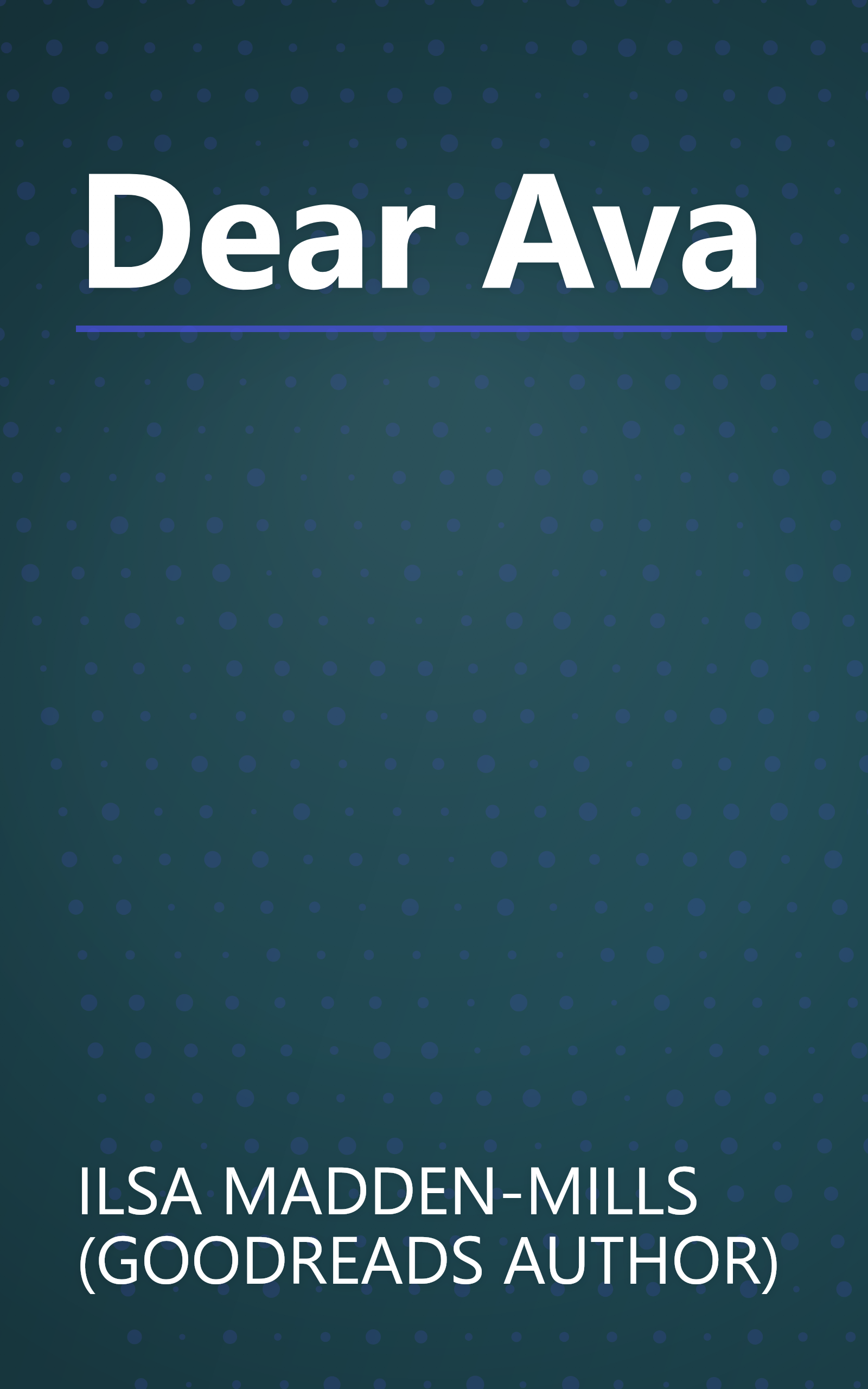 Dear Ava book cover