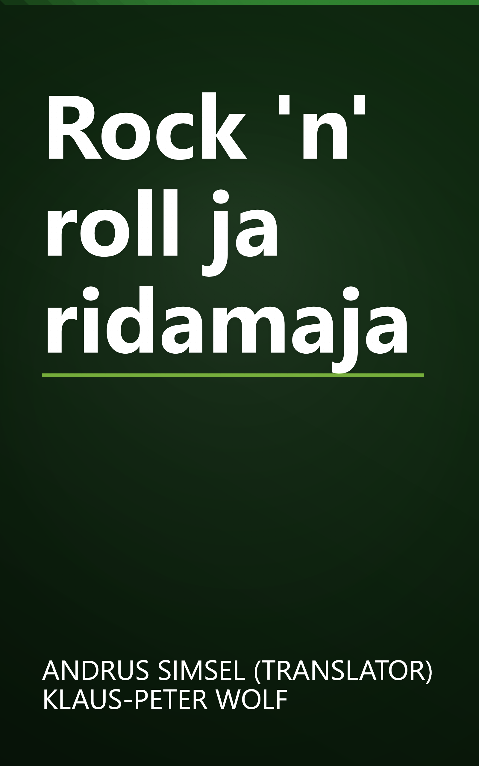 Rock 'n' roll ja ridamaja book cover