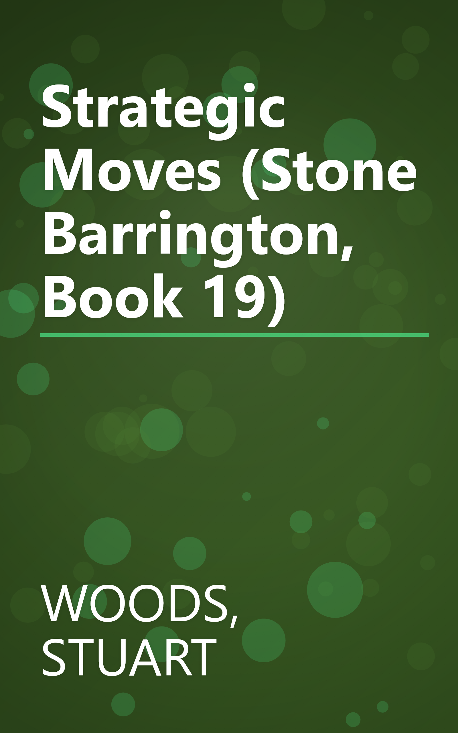 Strategic Moves (Stone Barrington, Book 19) book cover