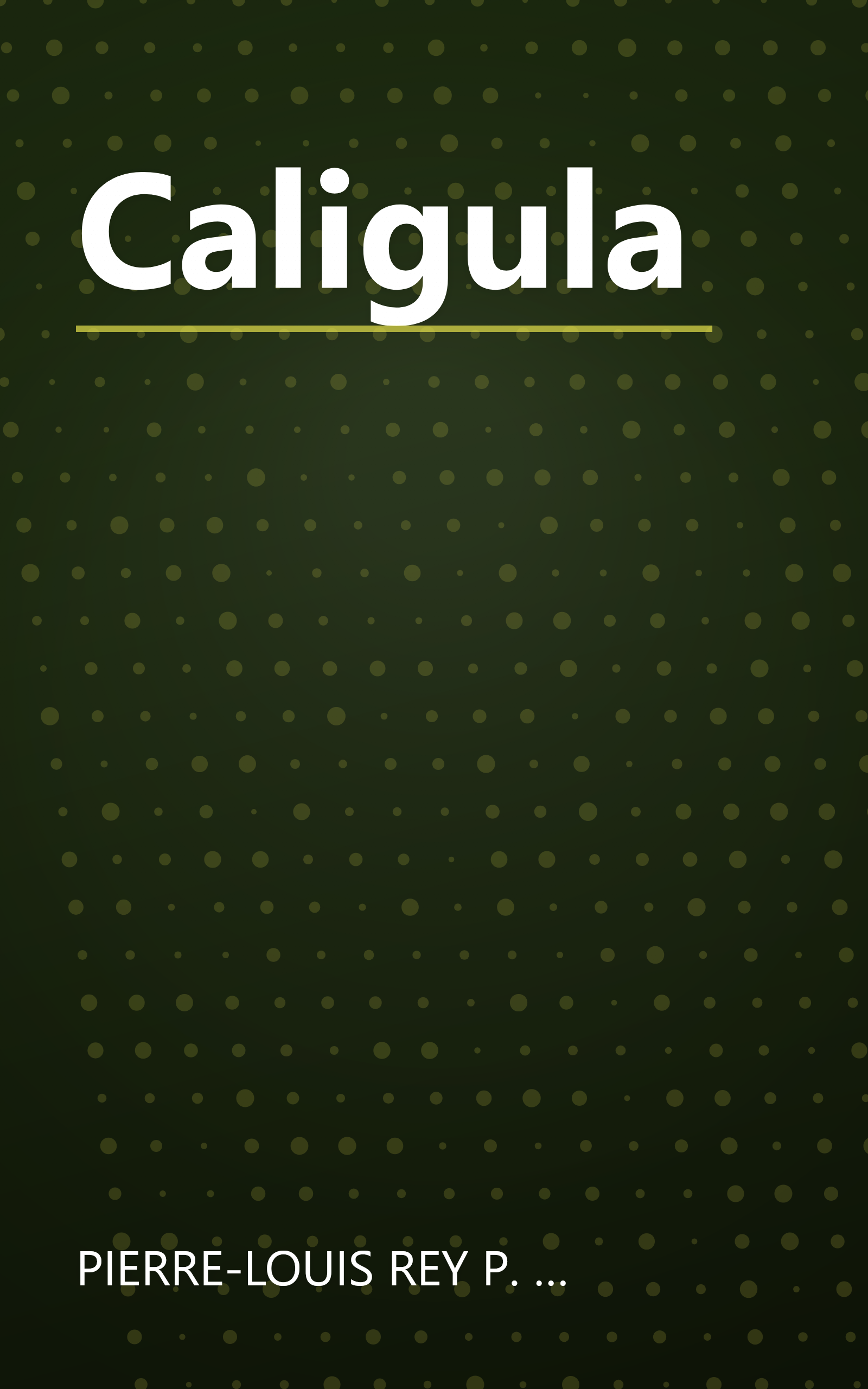 Caligula book cover