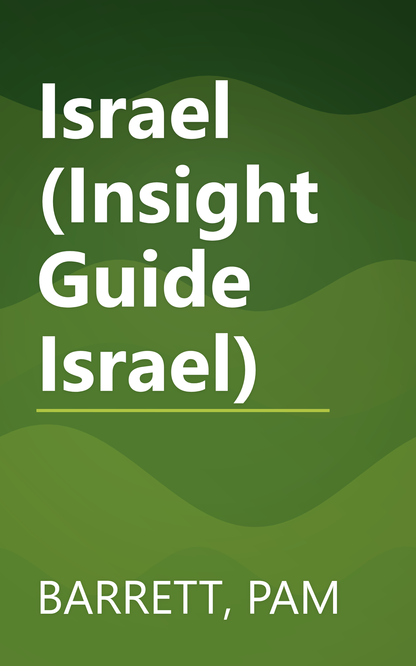 Israel (Insight Guide Israel) book cover