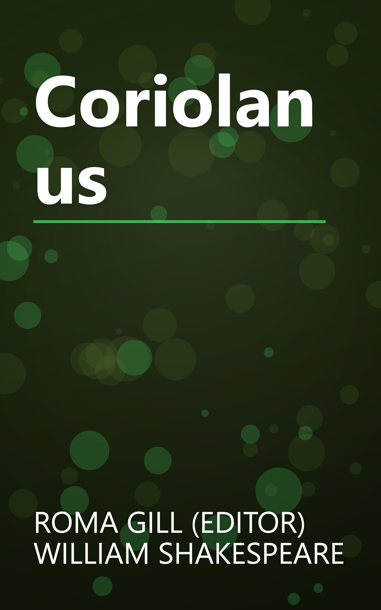 Coriolanus book cover