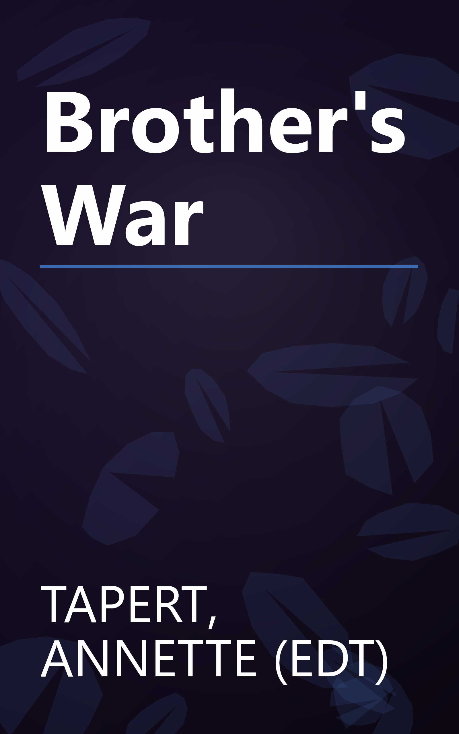 Brother's War book cover