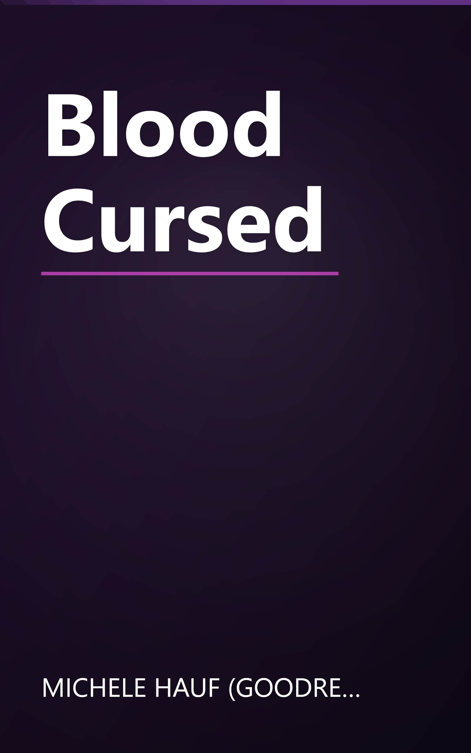 Blood Cursed book cover