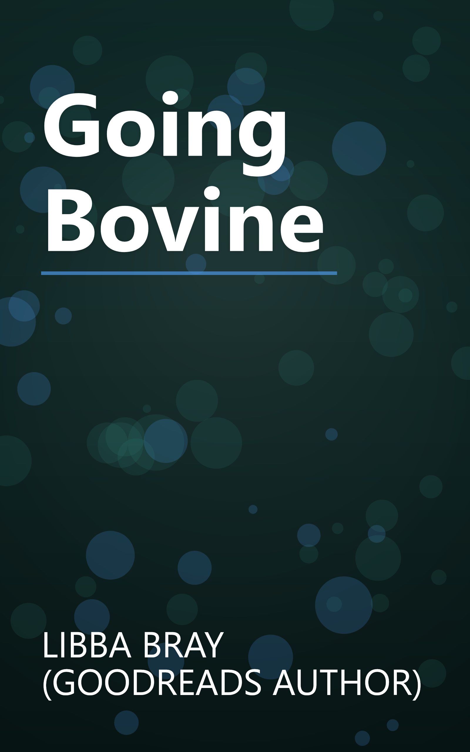 Going Bovine book cover