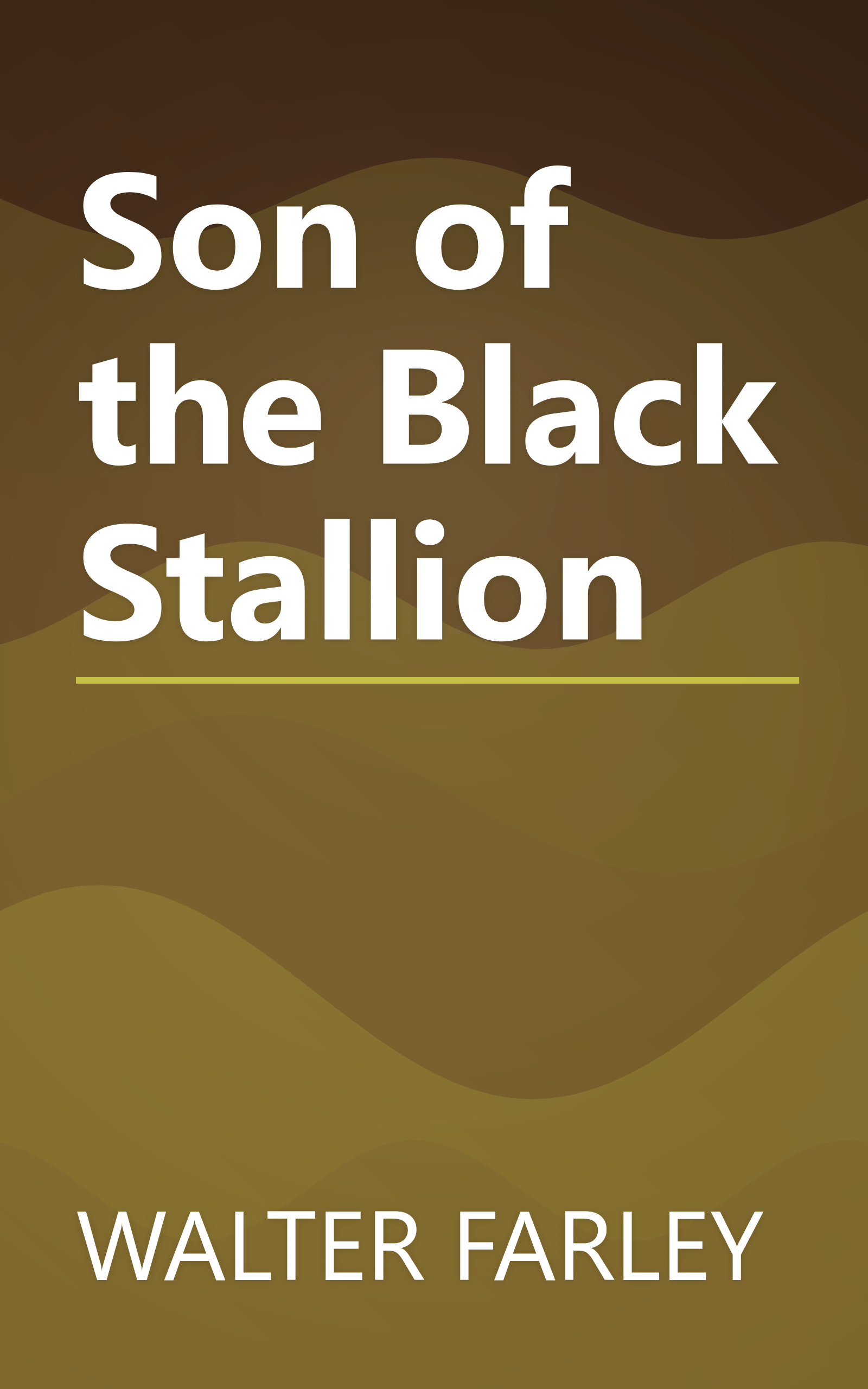 Son of the Black Stallion book cover