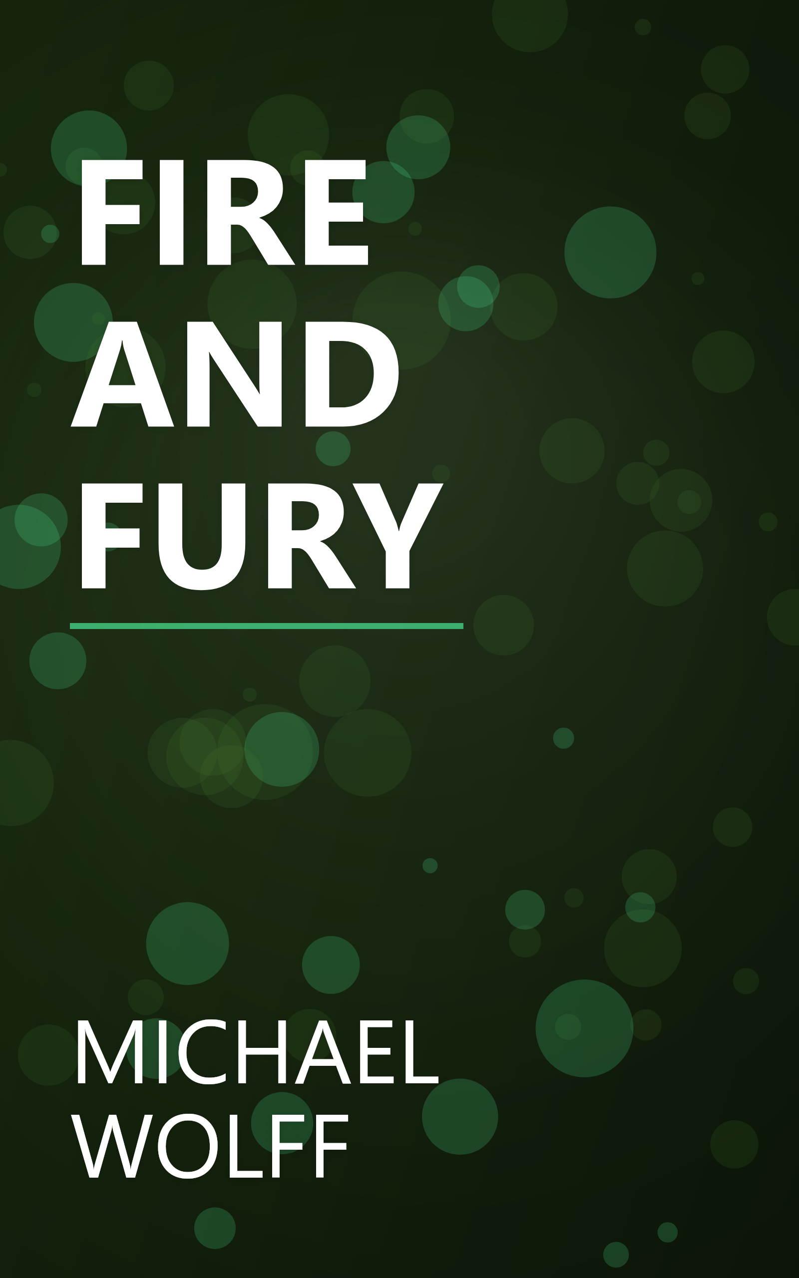 FIRE AND FURY book cover