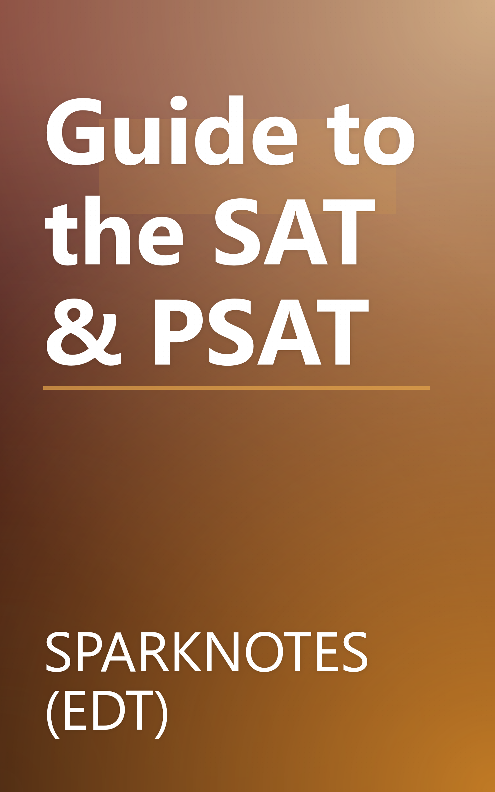 Guide to the SAT & PSAT book cover