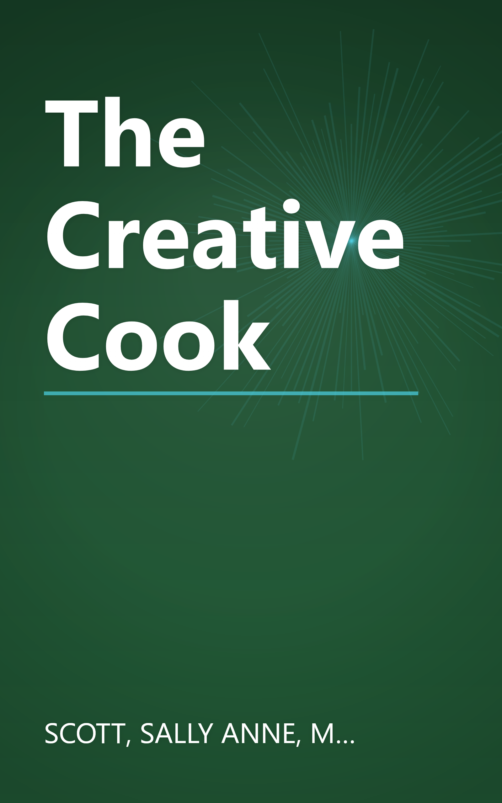 The Creative Cook book cover