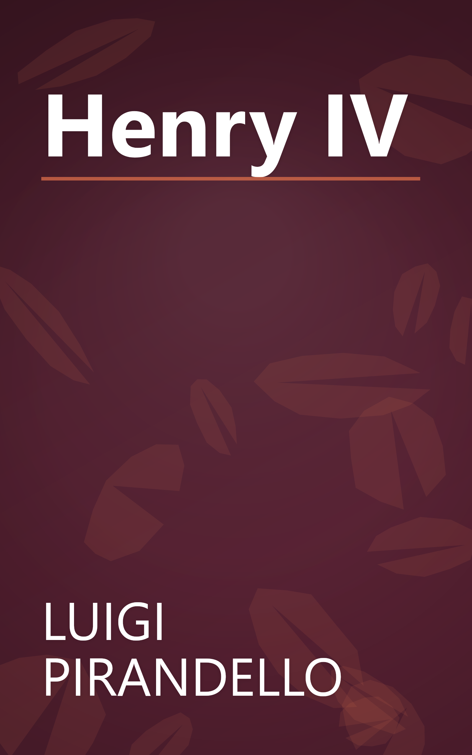 Henry IV book cover