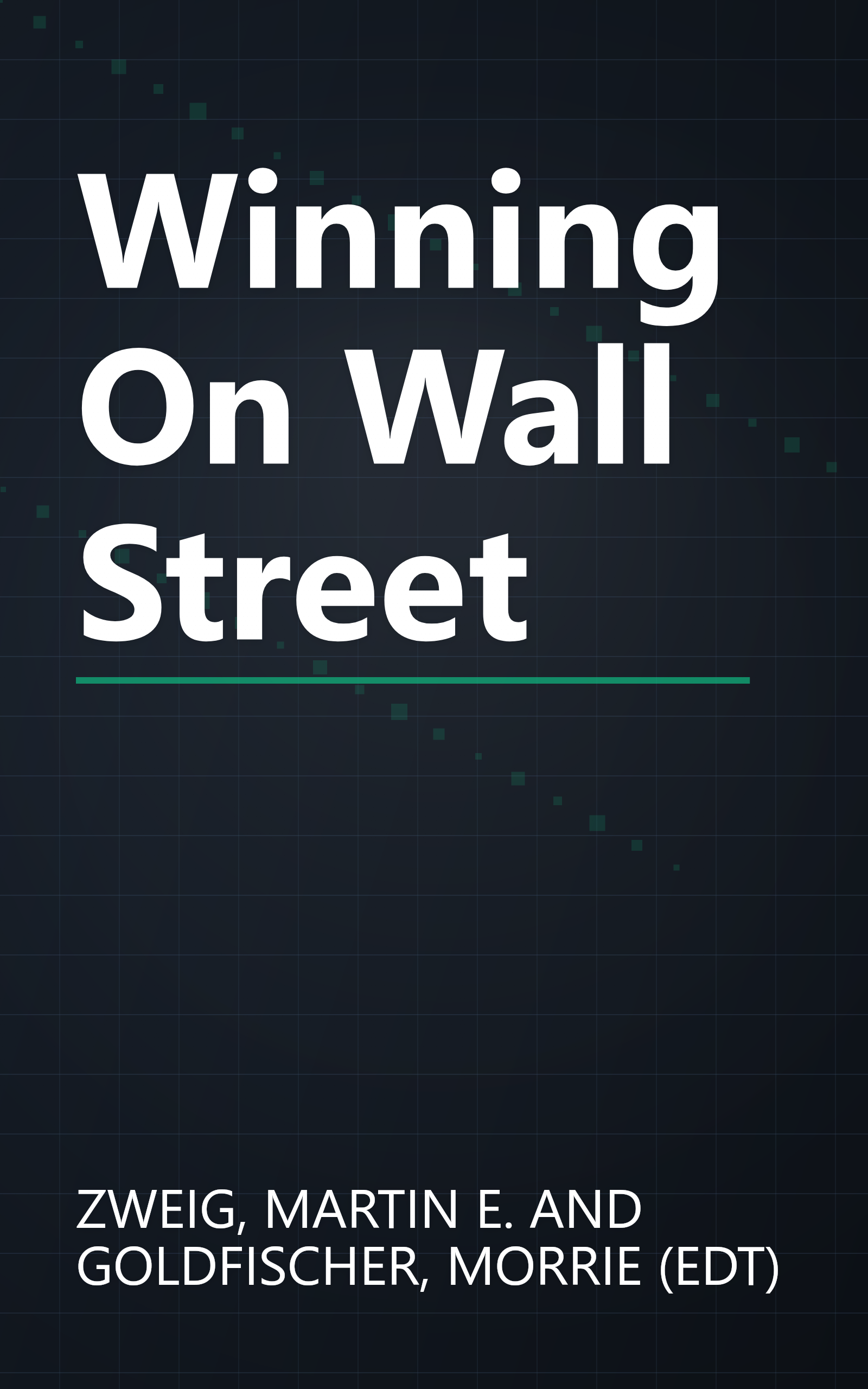 Winning On Wall Street book cover