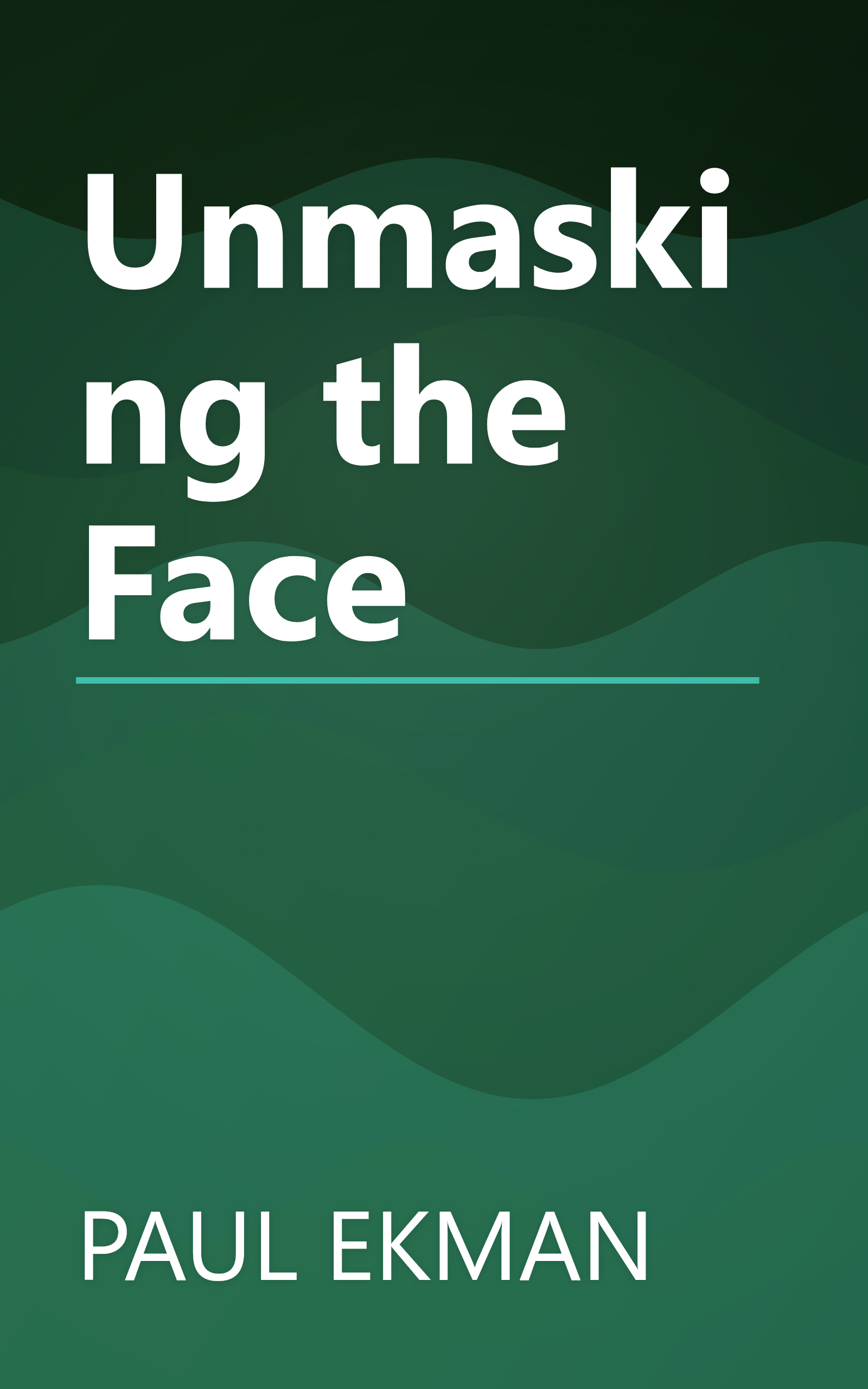 Unmasking the Face book cover