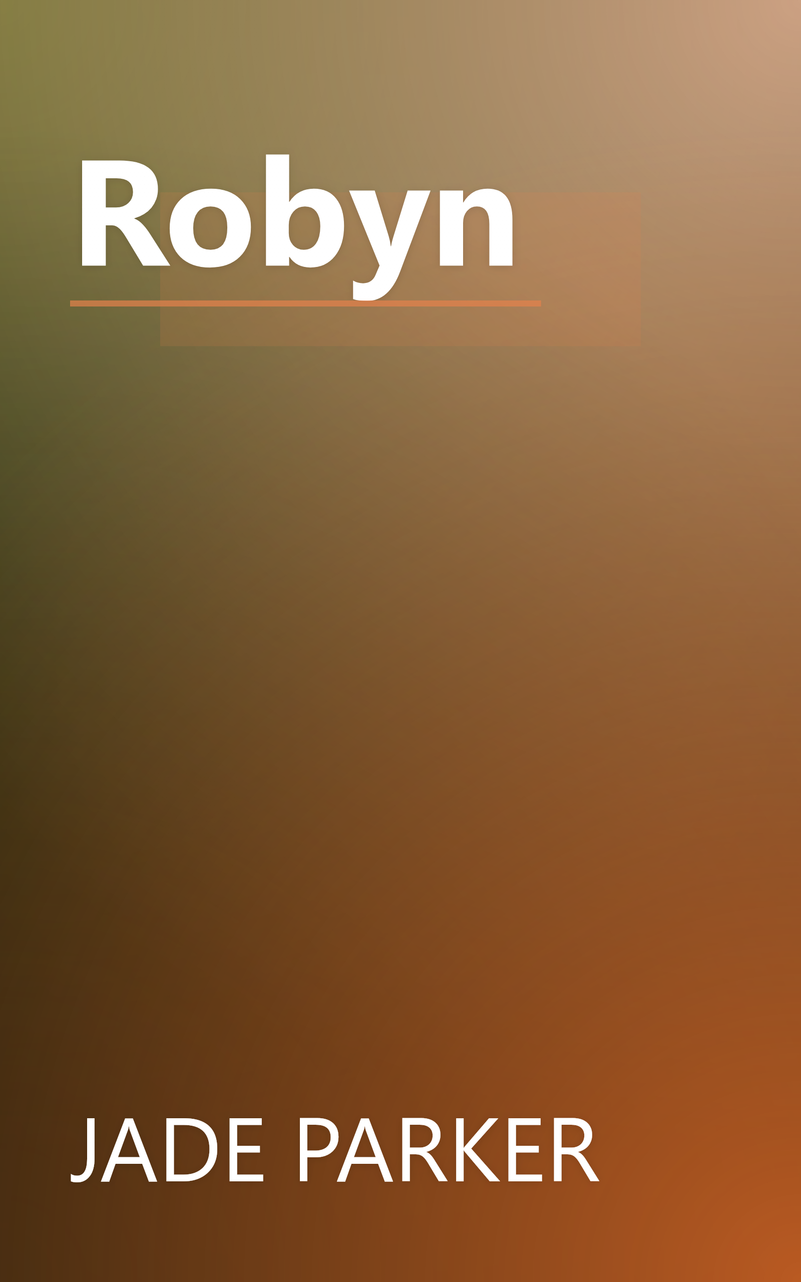 Robyn book cover