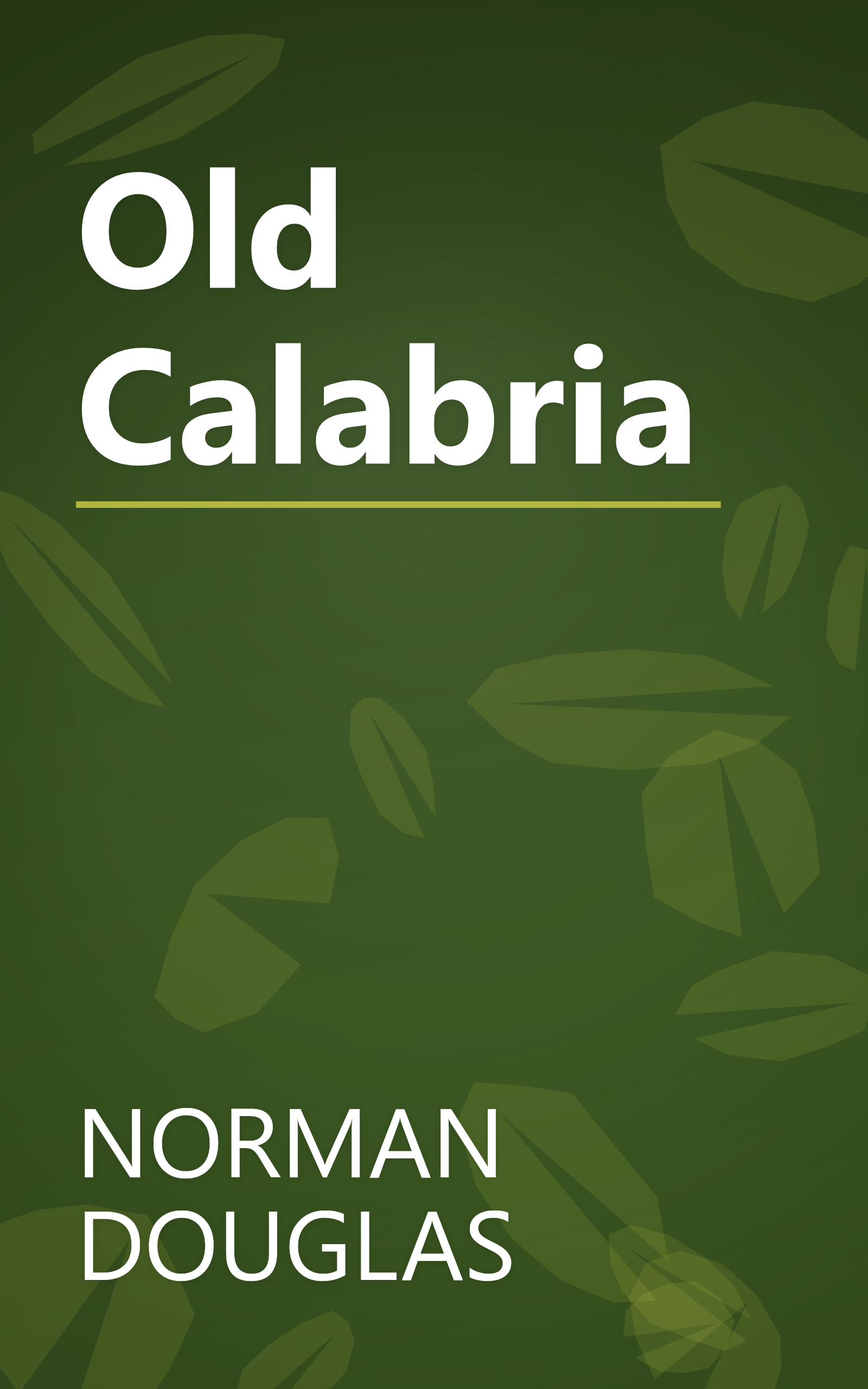 Old Calabria book cover