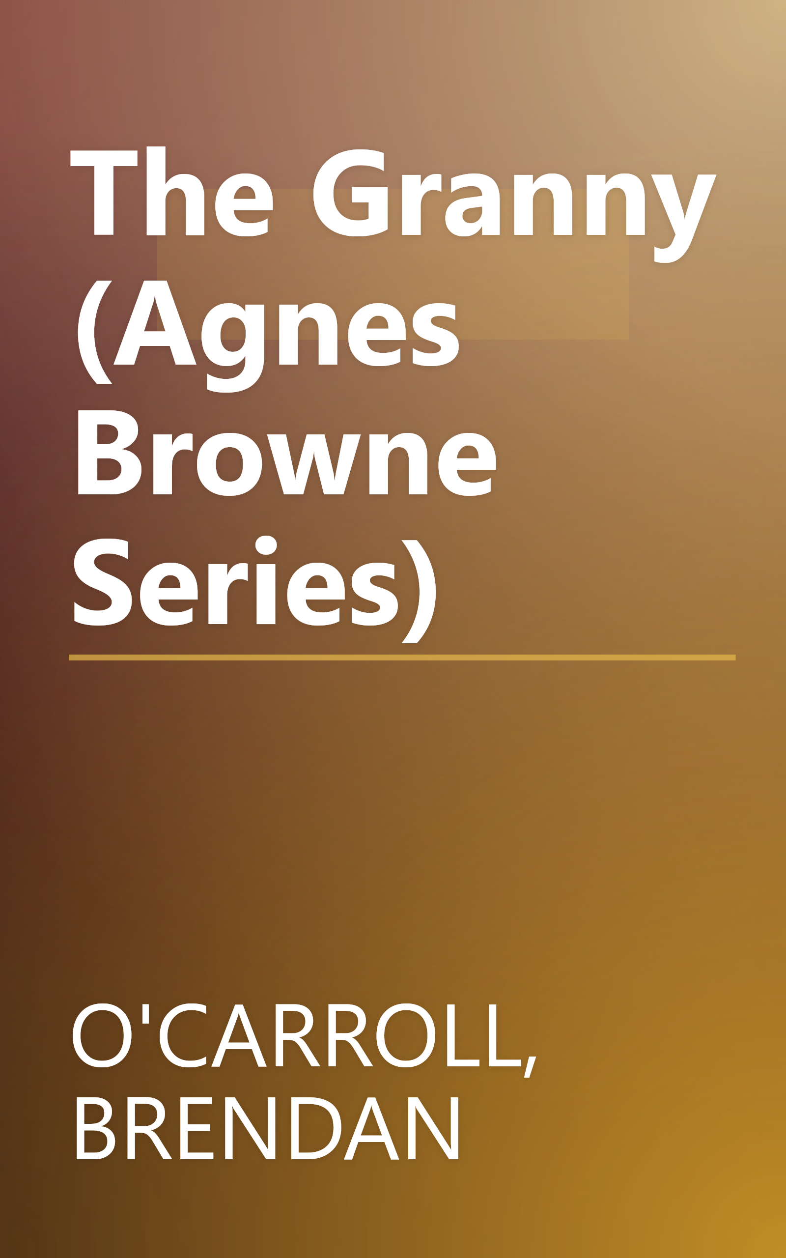 The Granny (Agnes Browne Series) book cover