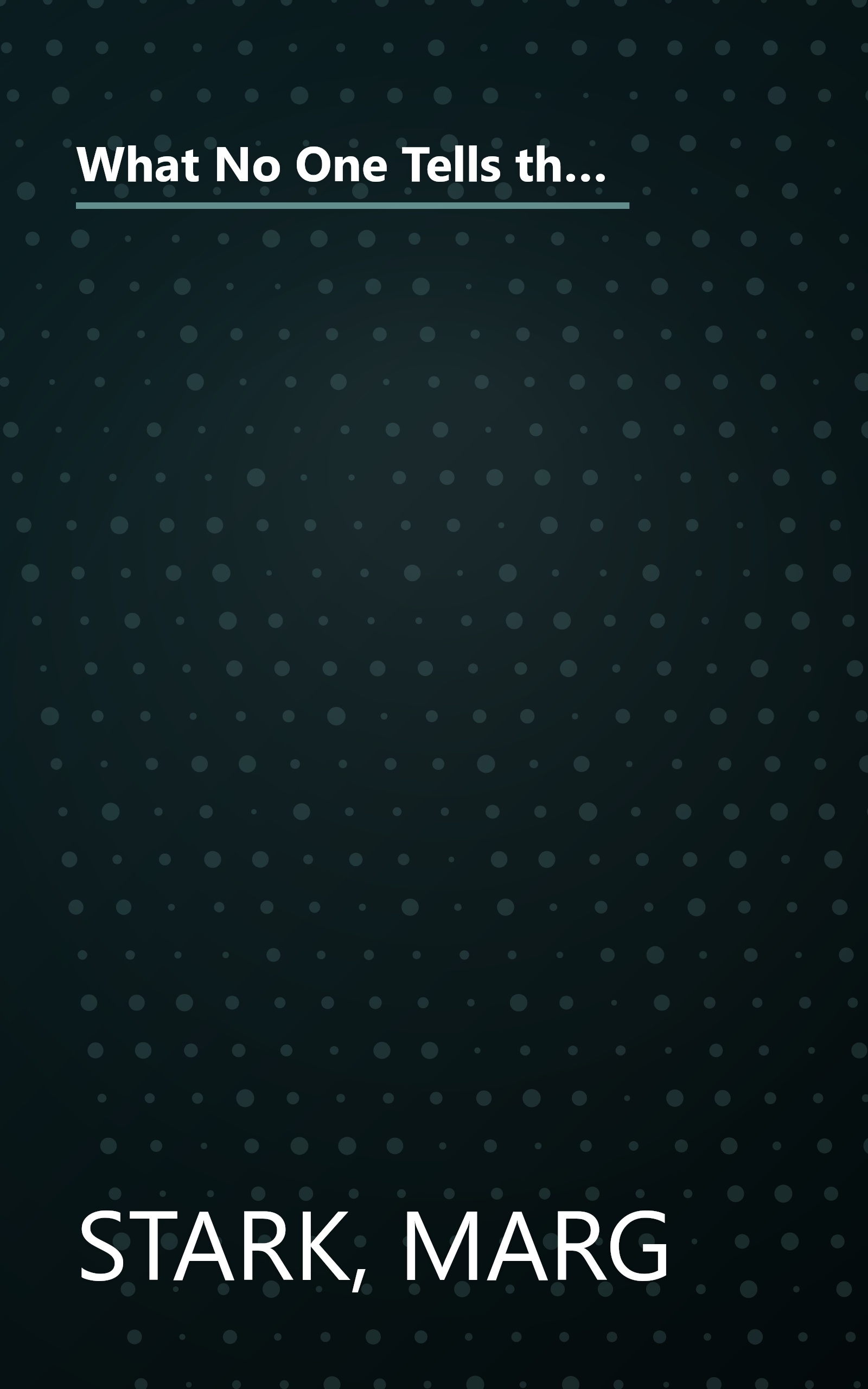 What No One Tells the Bride: Surviving the Wedding, Sex After the Honeymoon, Second Thoughts, Wedding Cake Freezer Burn, Becoming Your Mother, Screaming about Money, Screaming about In-Laws, etc. book cover