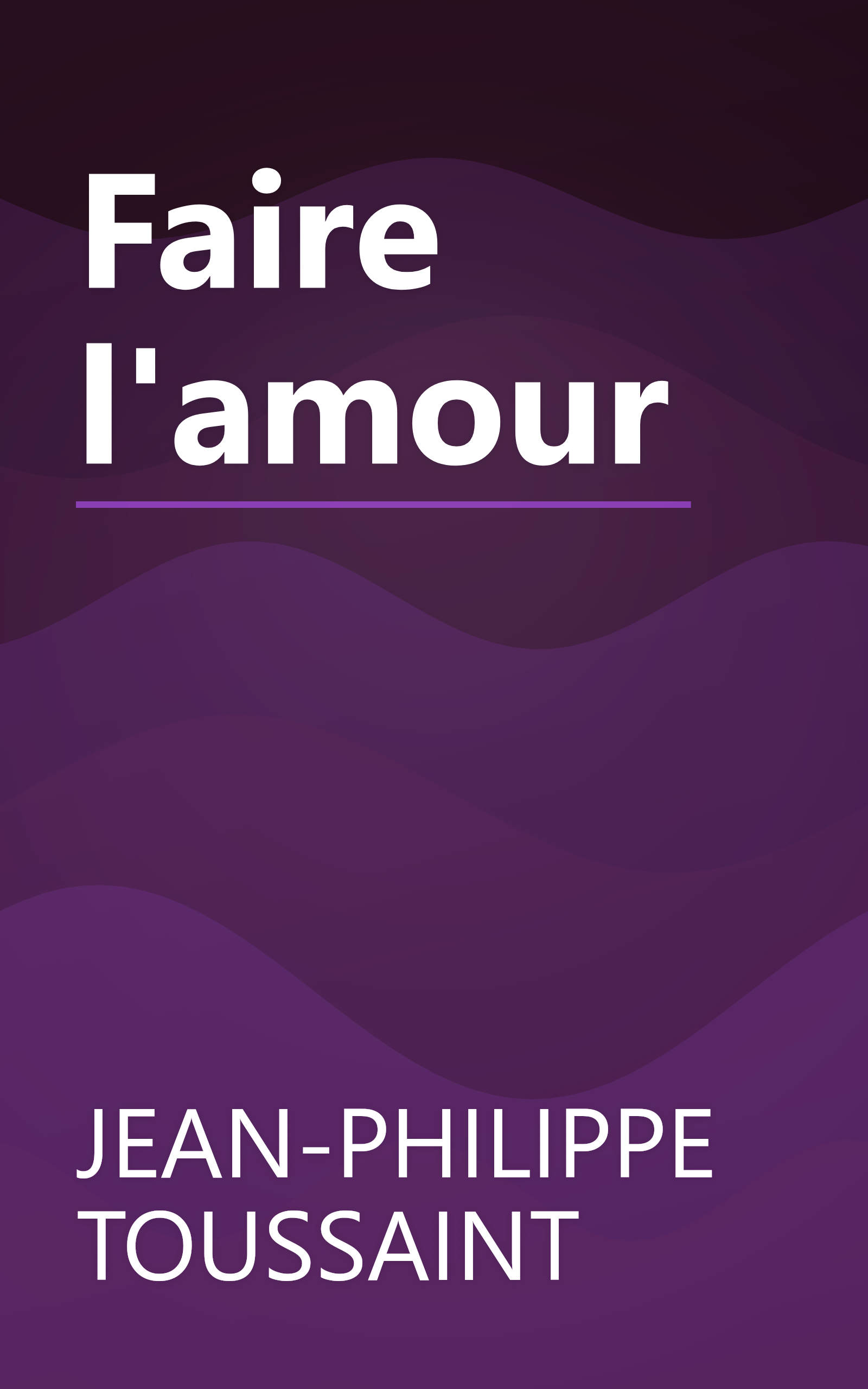 Faire l'amour book cover