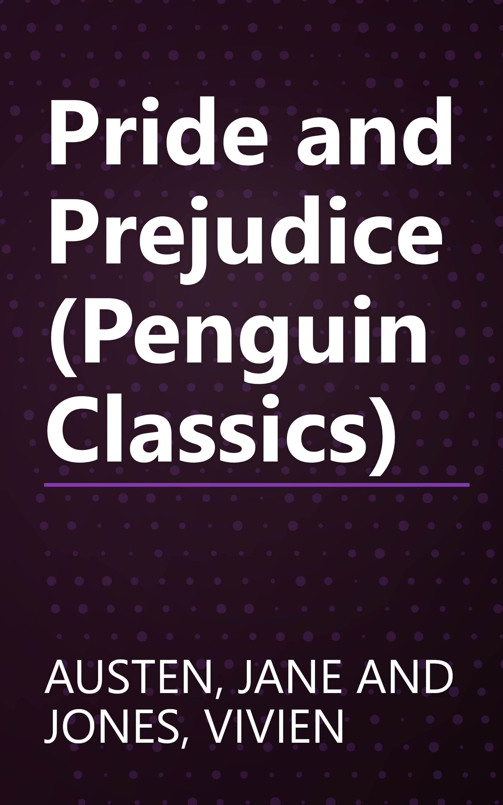 Pride and Prejudice (Penguin Classics) book cover