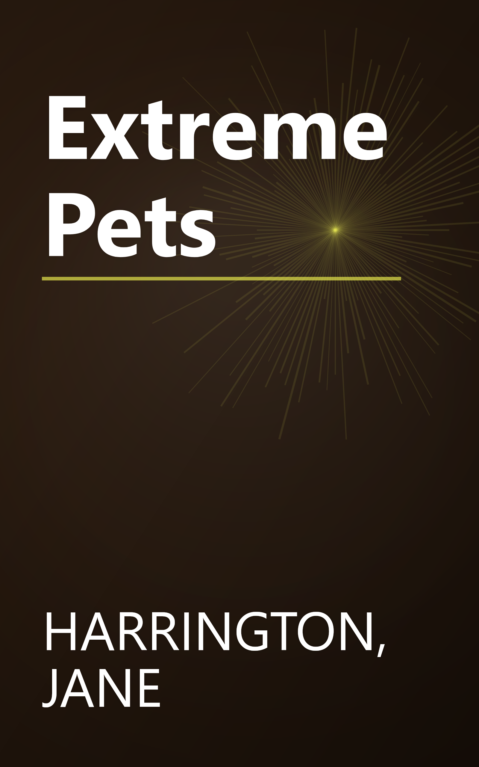 Extreme Pets book cover