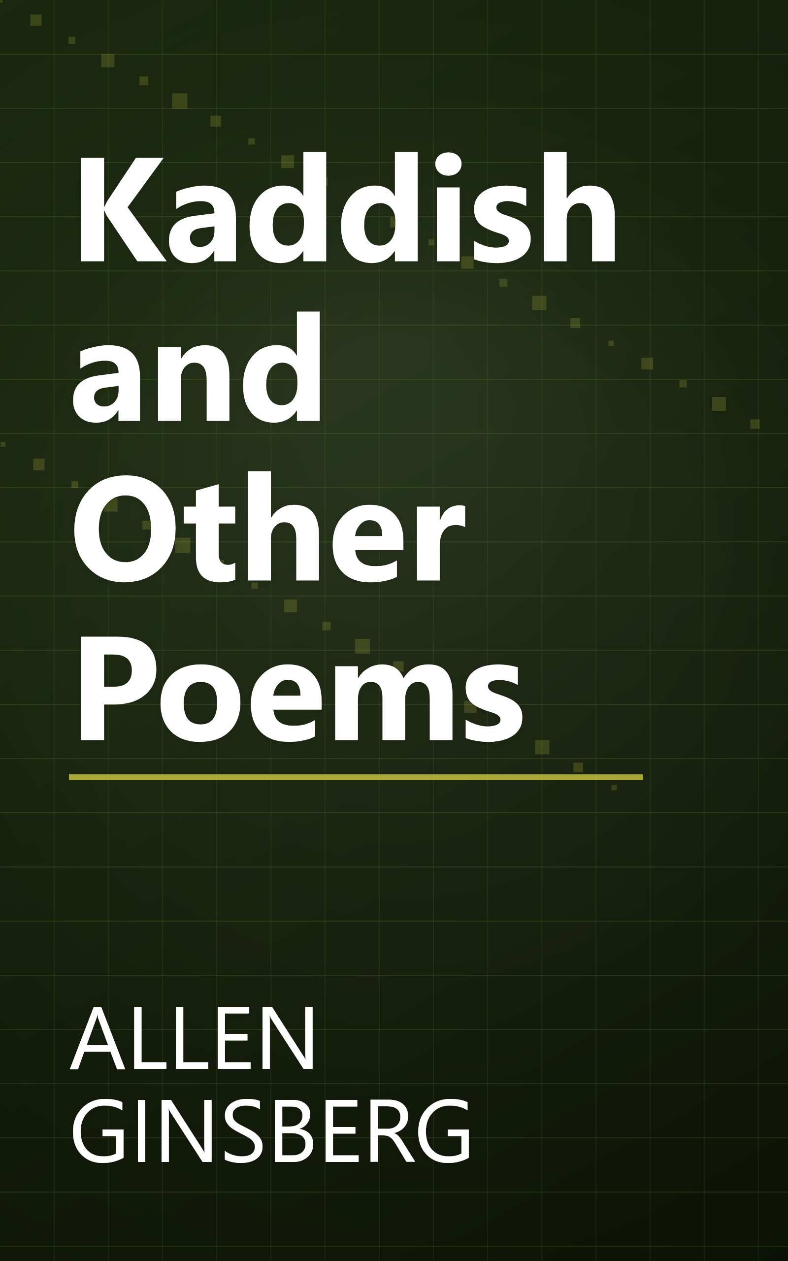 Kaddish and Other Poems book cover