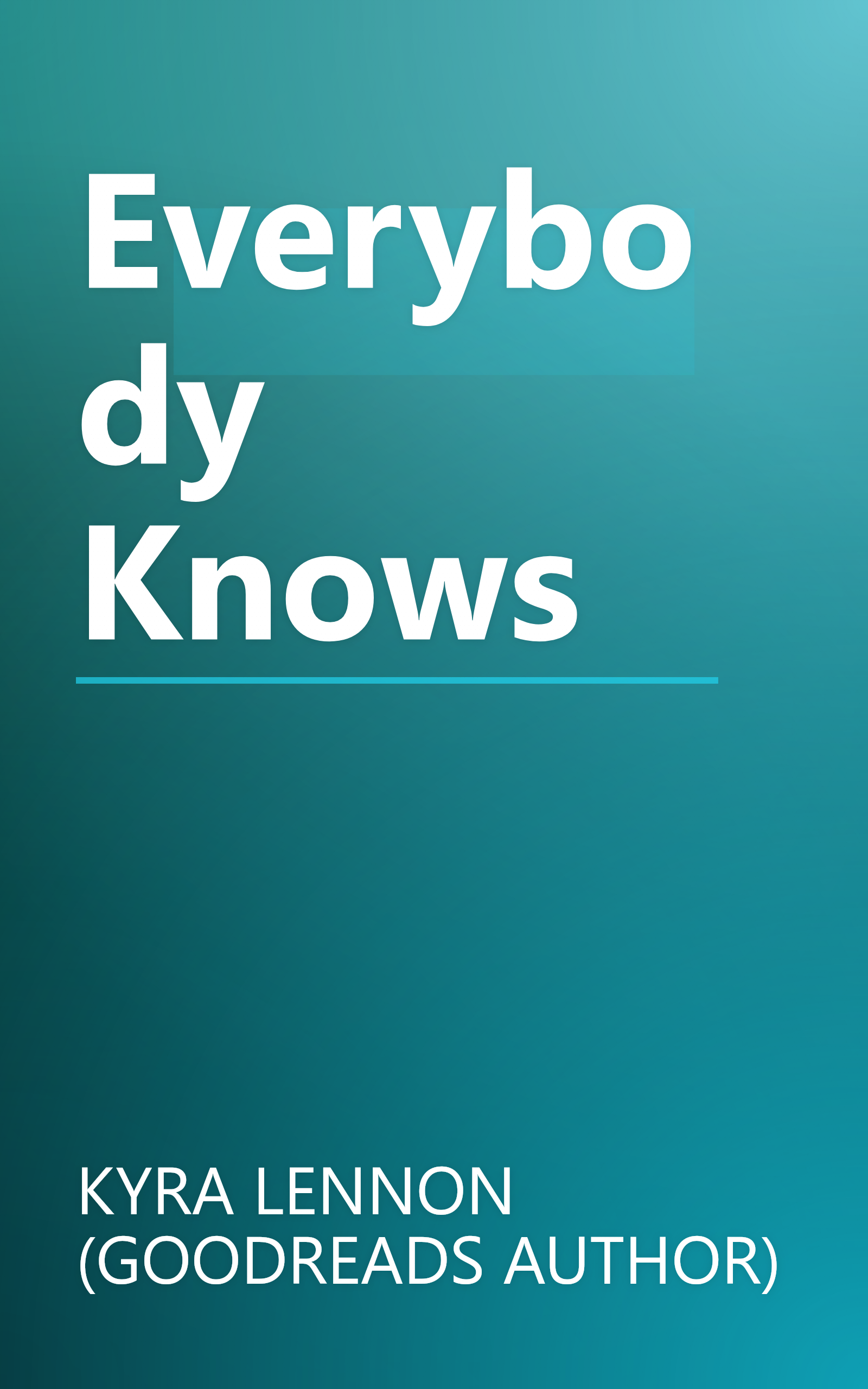 Everybody Knows book cover