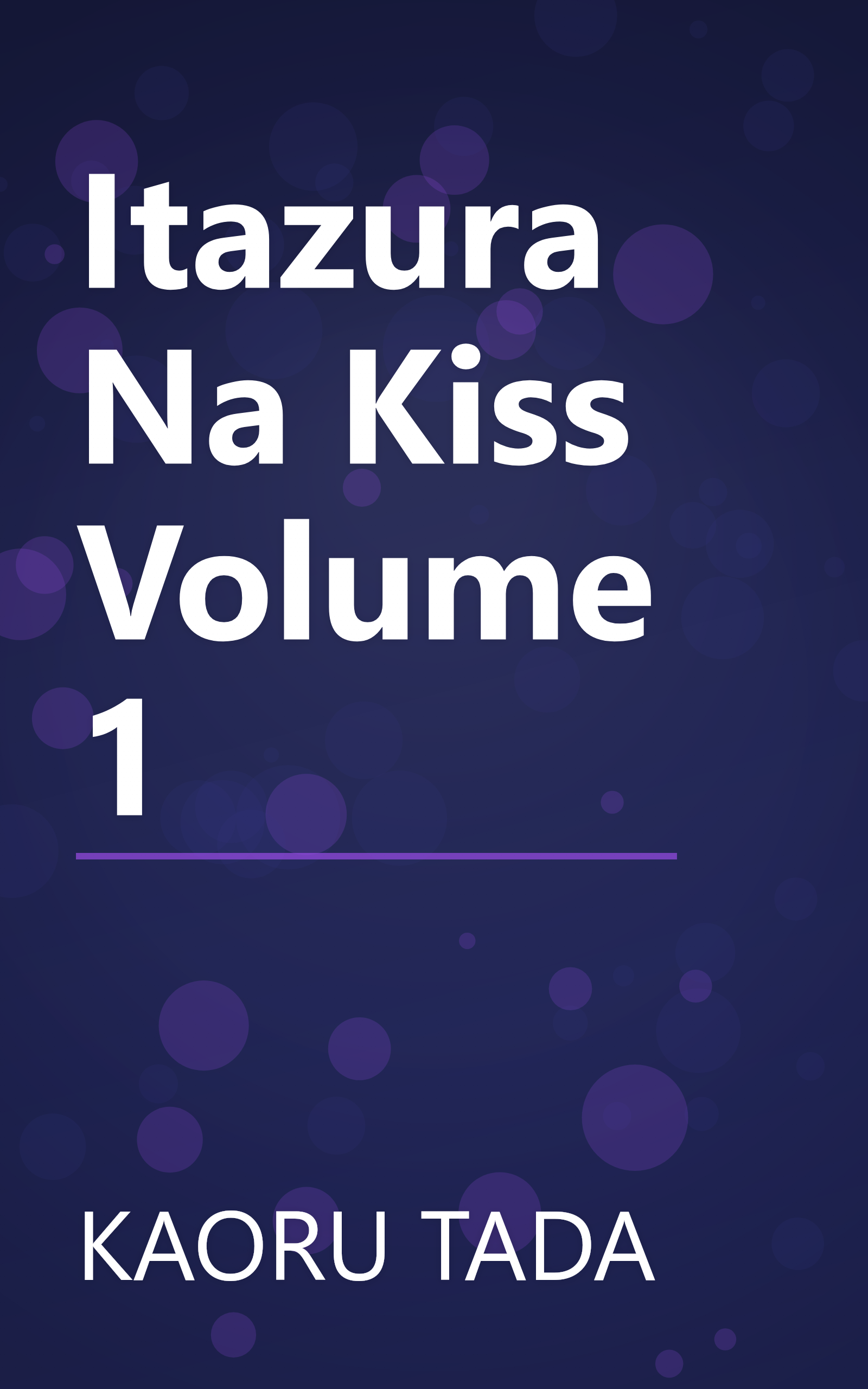 Itazura Na Kiss Volume 1 book cover