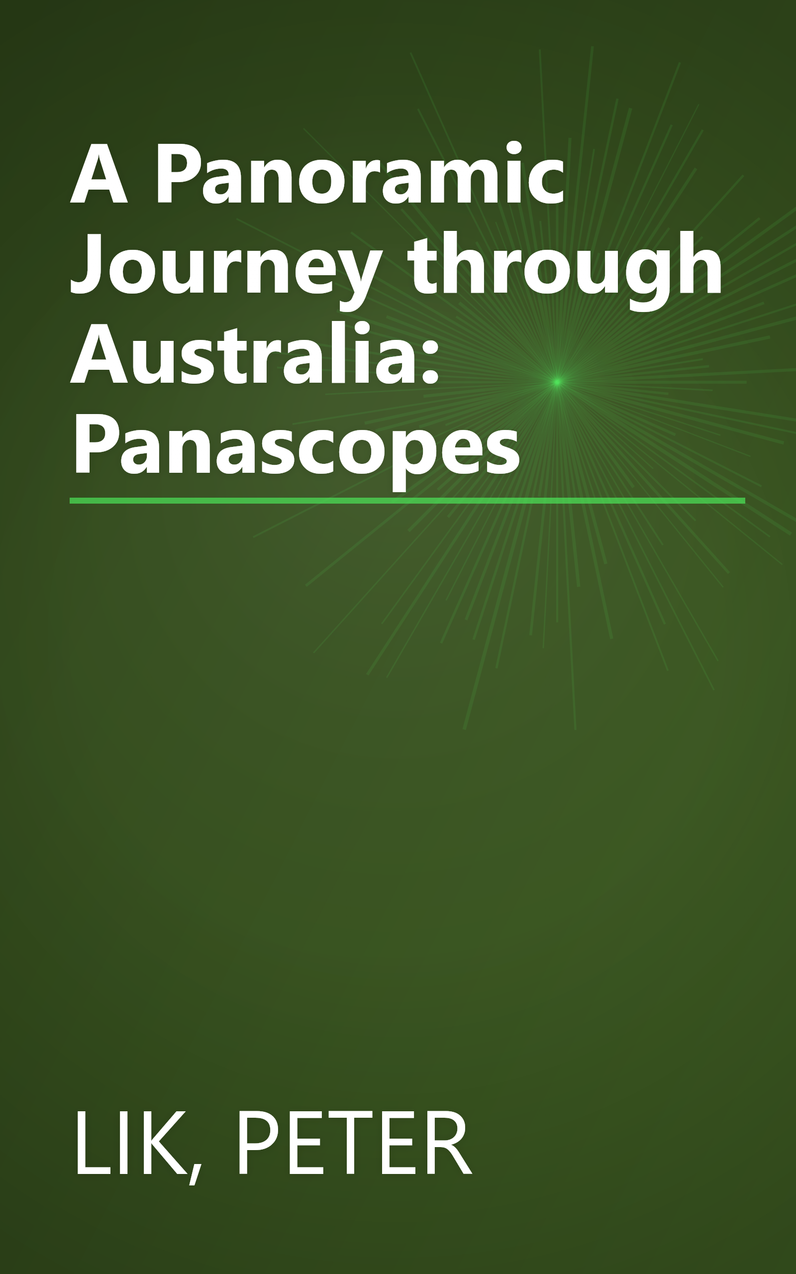 A Panoramic Journey through Australia: Panascopes book cover