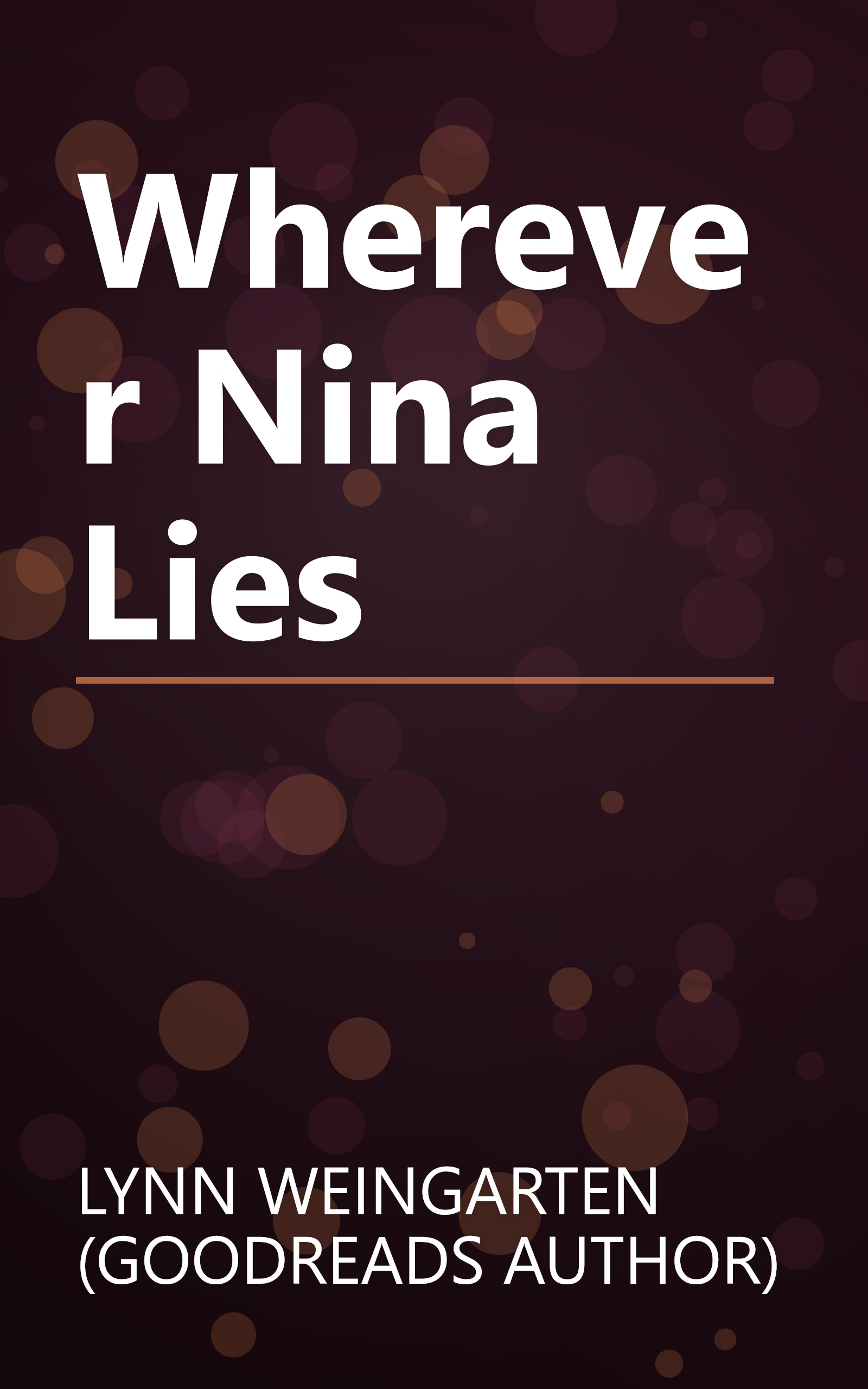 Wherever Nina Lies book cover