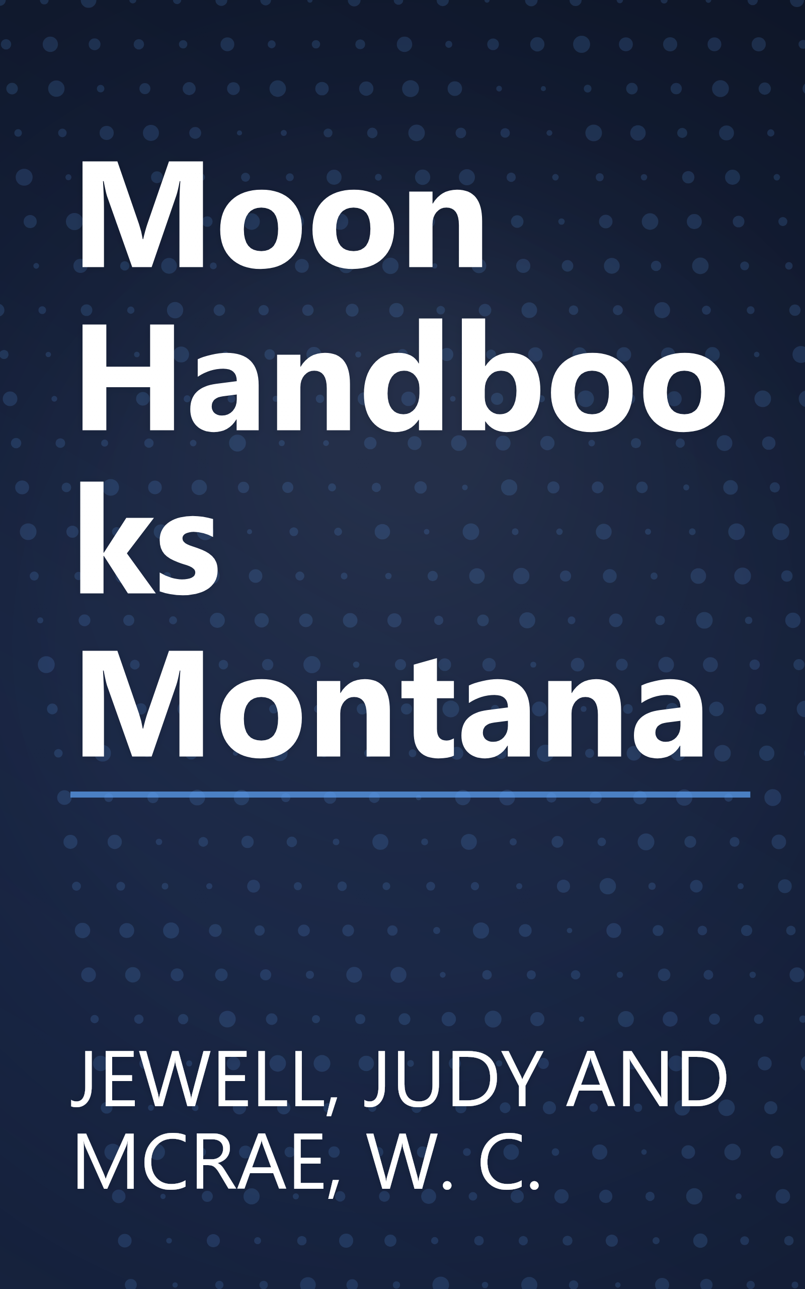 Moon Handbooks Montana book cover