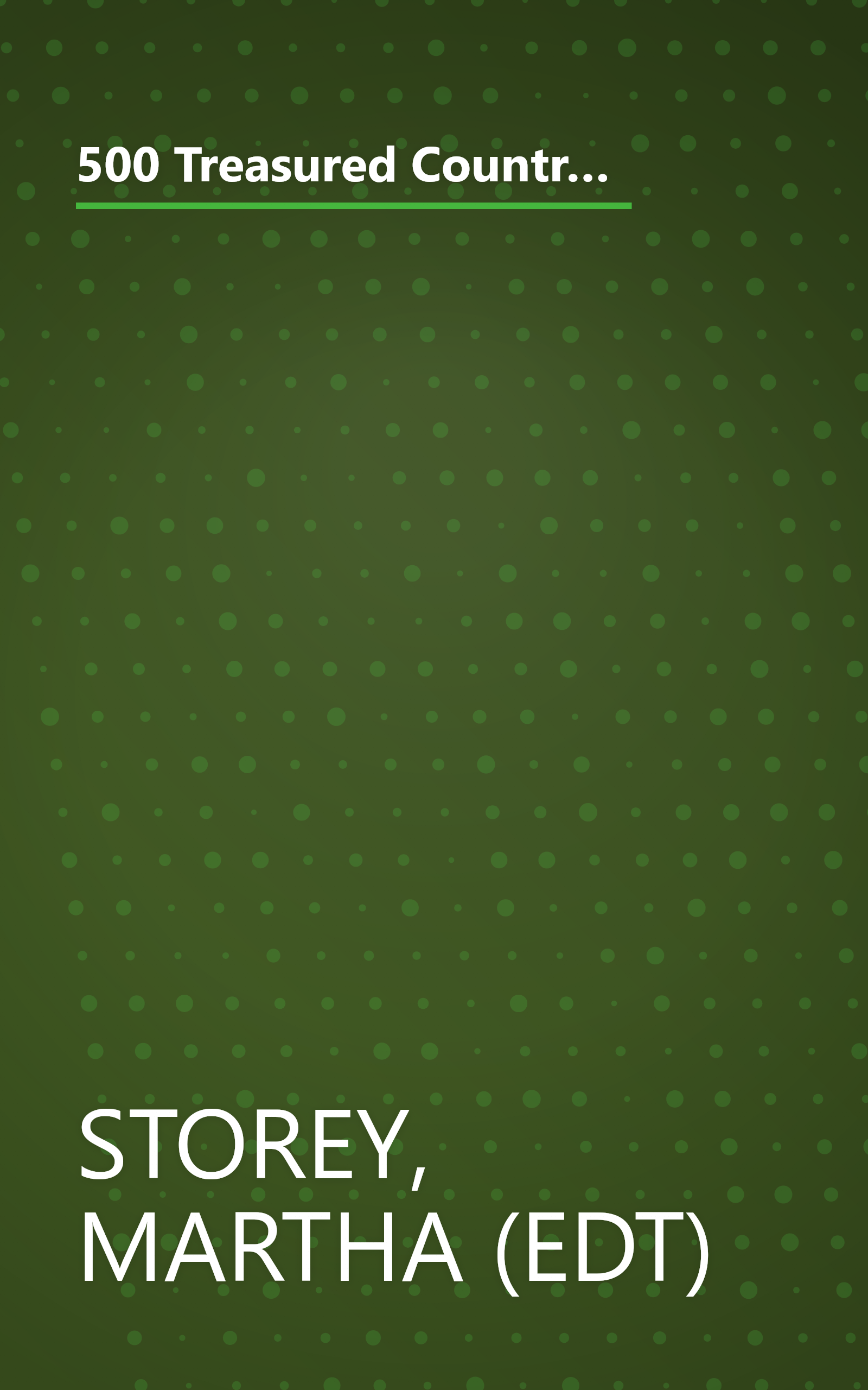 500 Treasured Country Recipes: Mouthwatering, Time-Honored, Tried-and-True, Handed-Down, Soul-Satisfying Dishes book cover