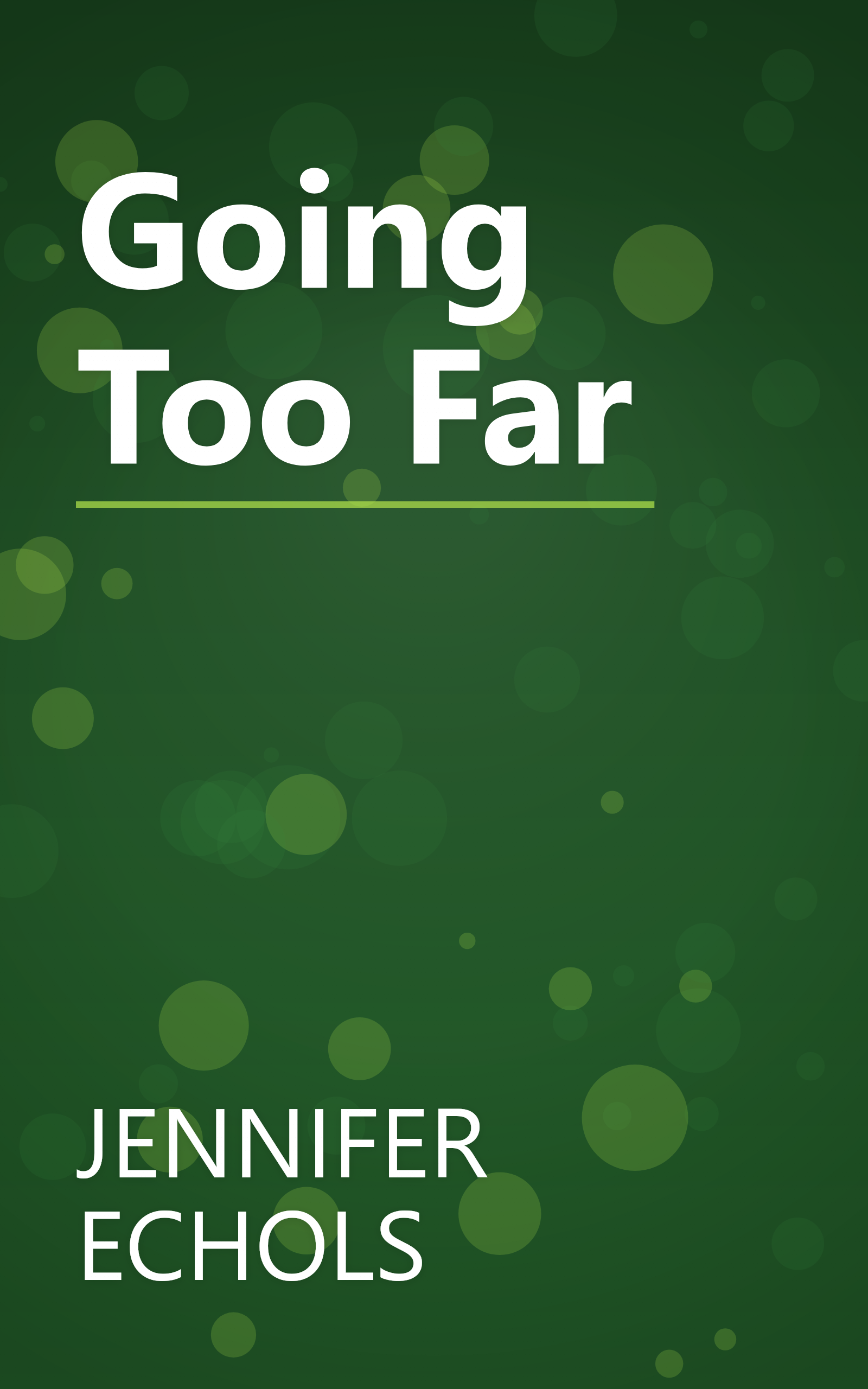 Going Too Far book cover