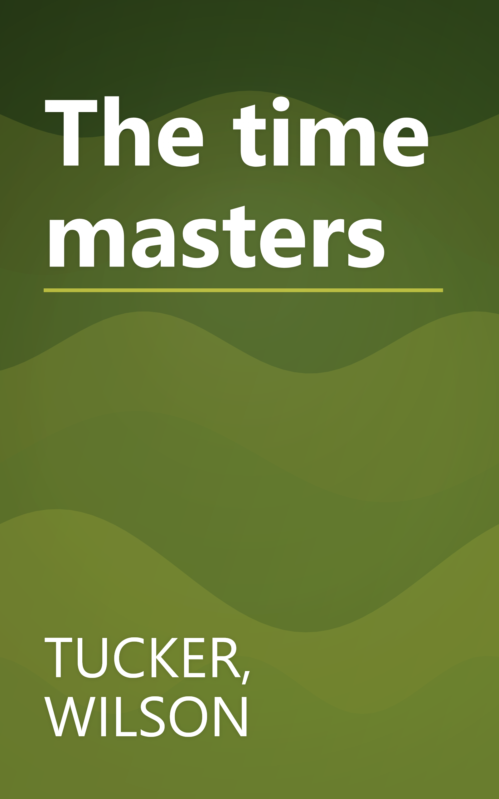 The time masters book cover