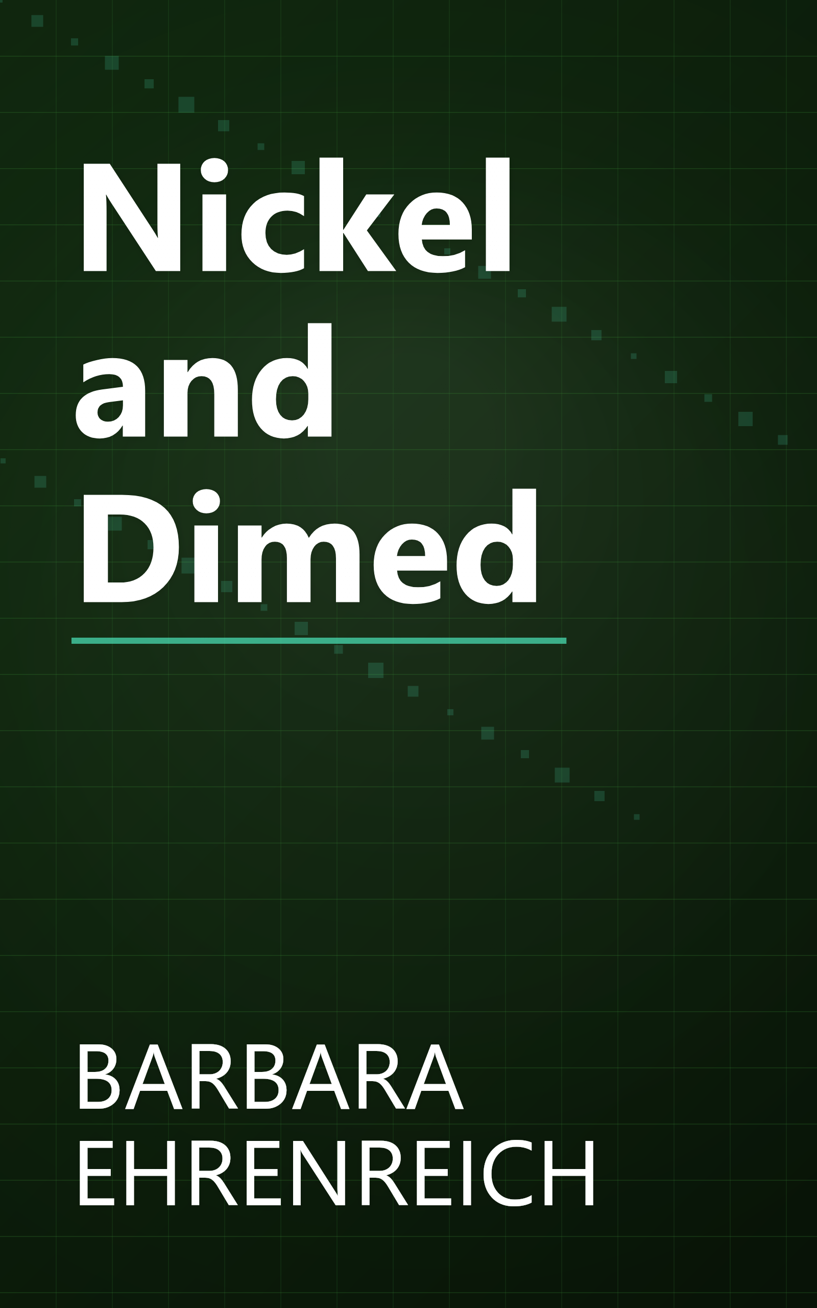 Nickel and Dimed book cover