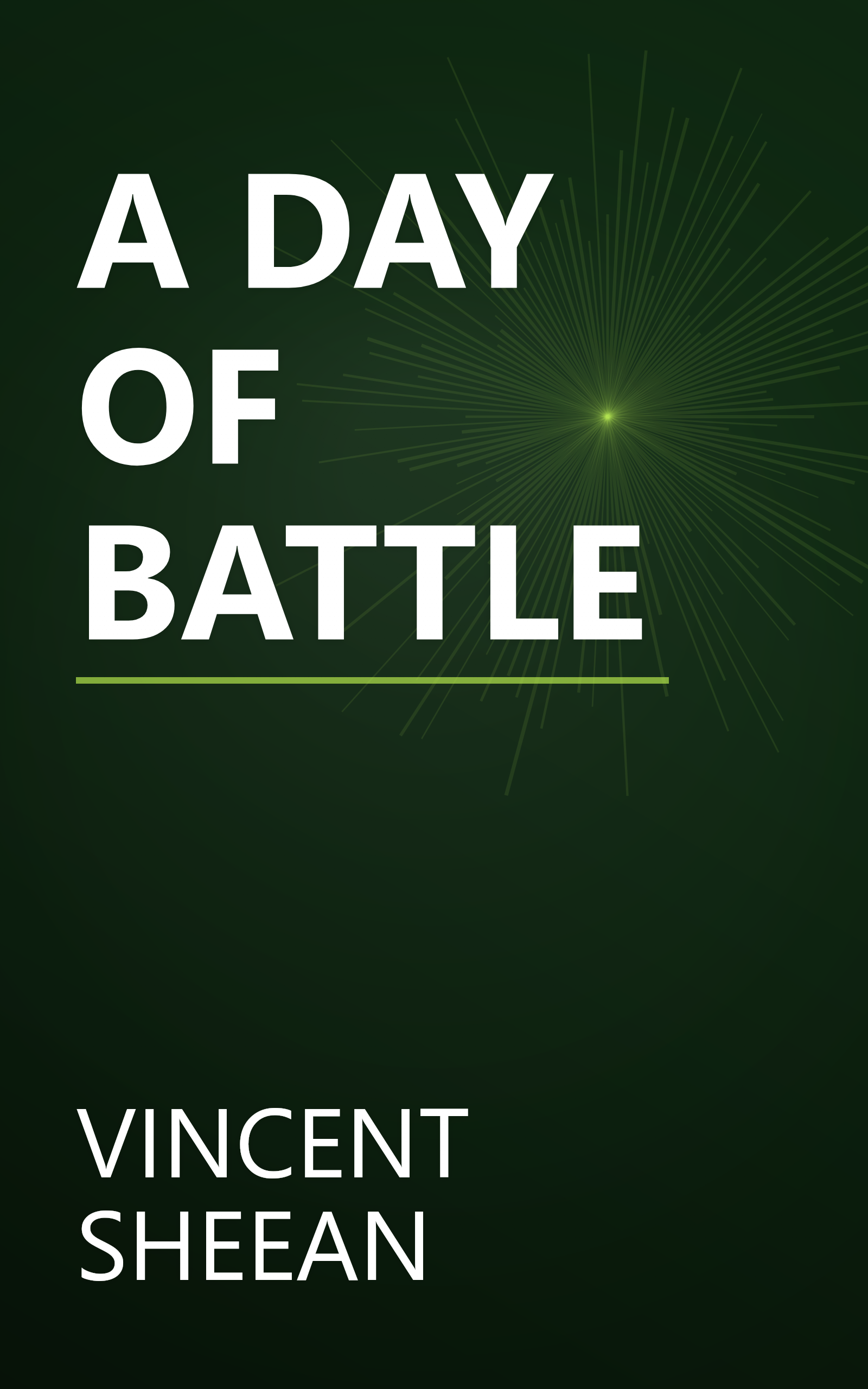 A DAY OF BATTLE book cover