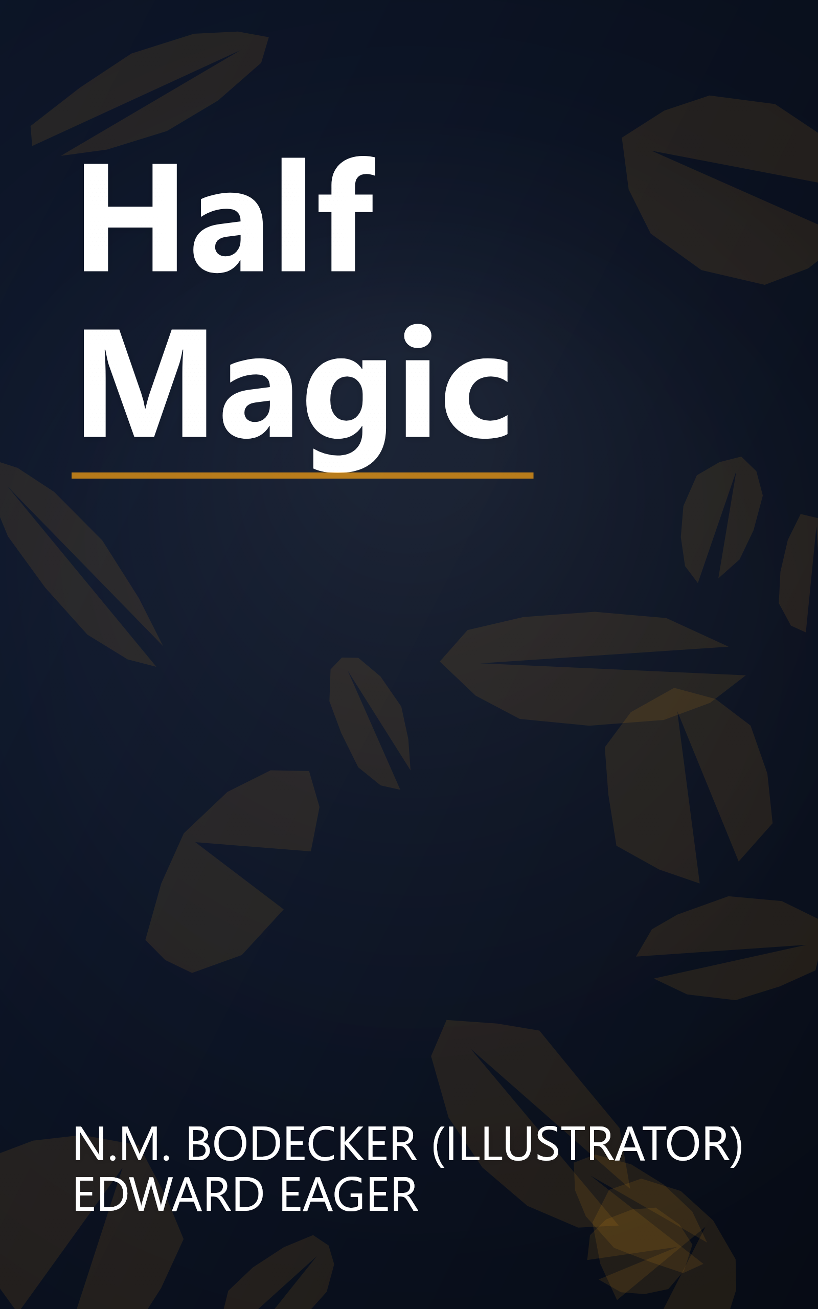 Half Magic book cover