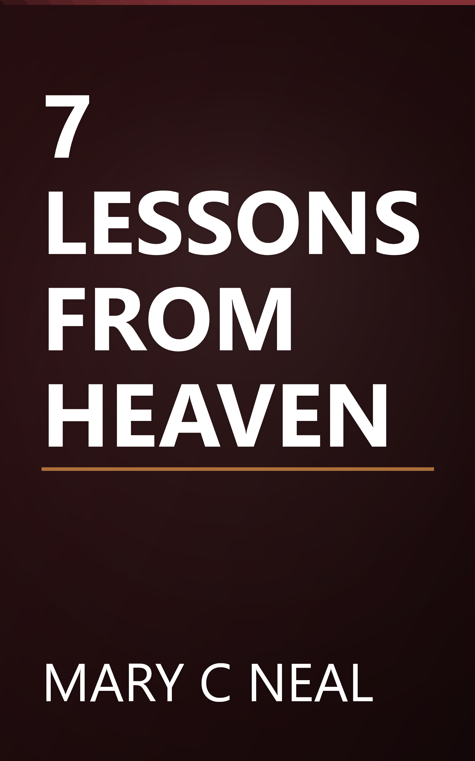 7 LESSONS FROM HEAVEN book cover