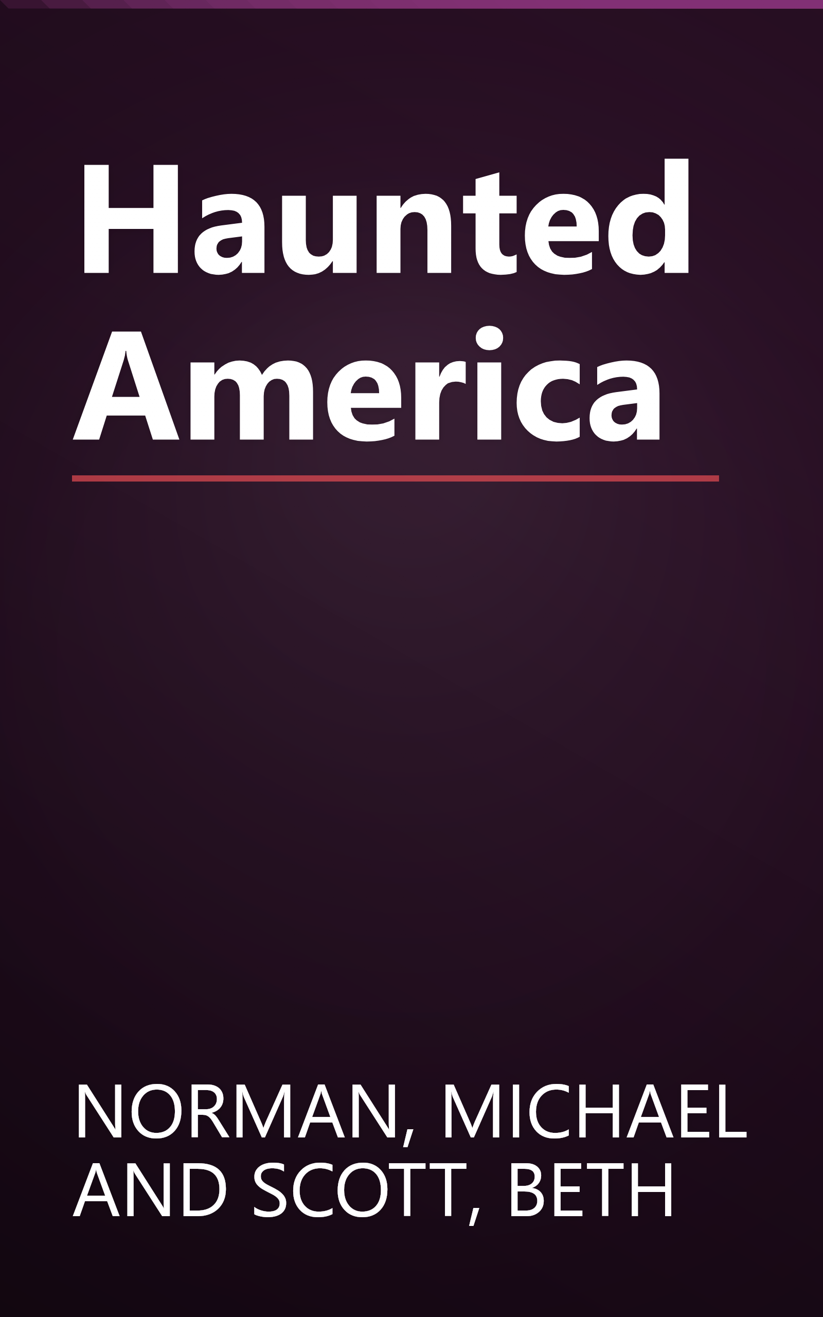 Haunted America book cover