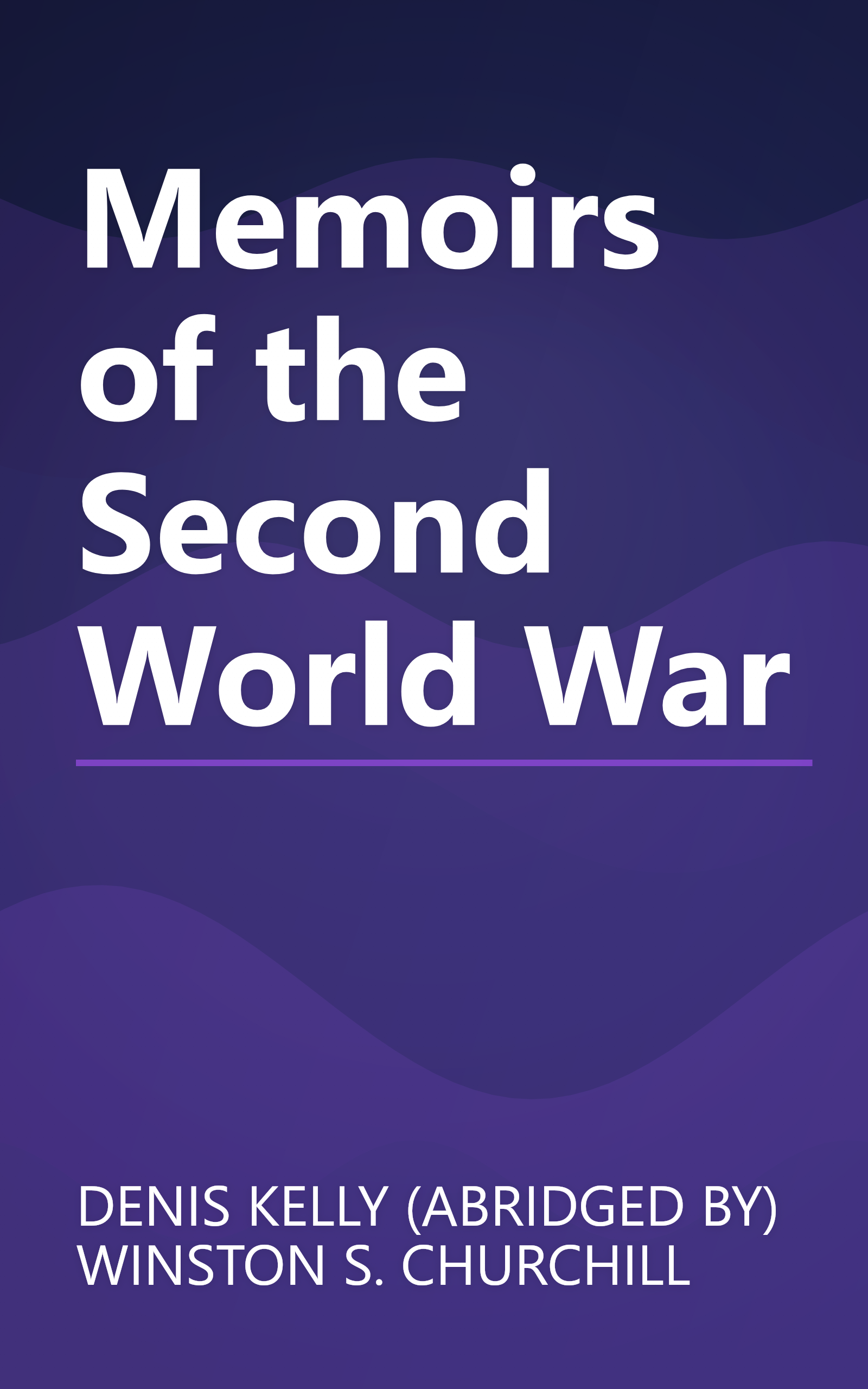 Memoirs of the Second World War book cover