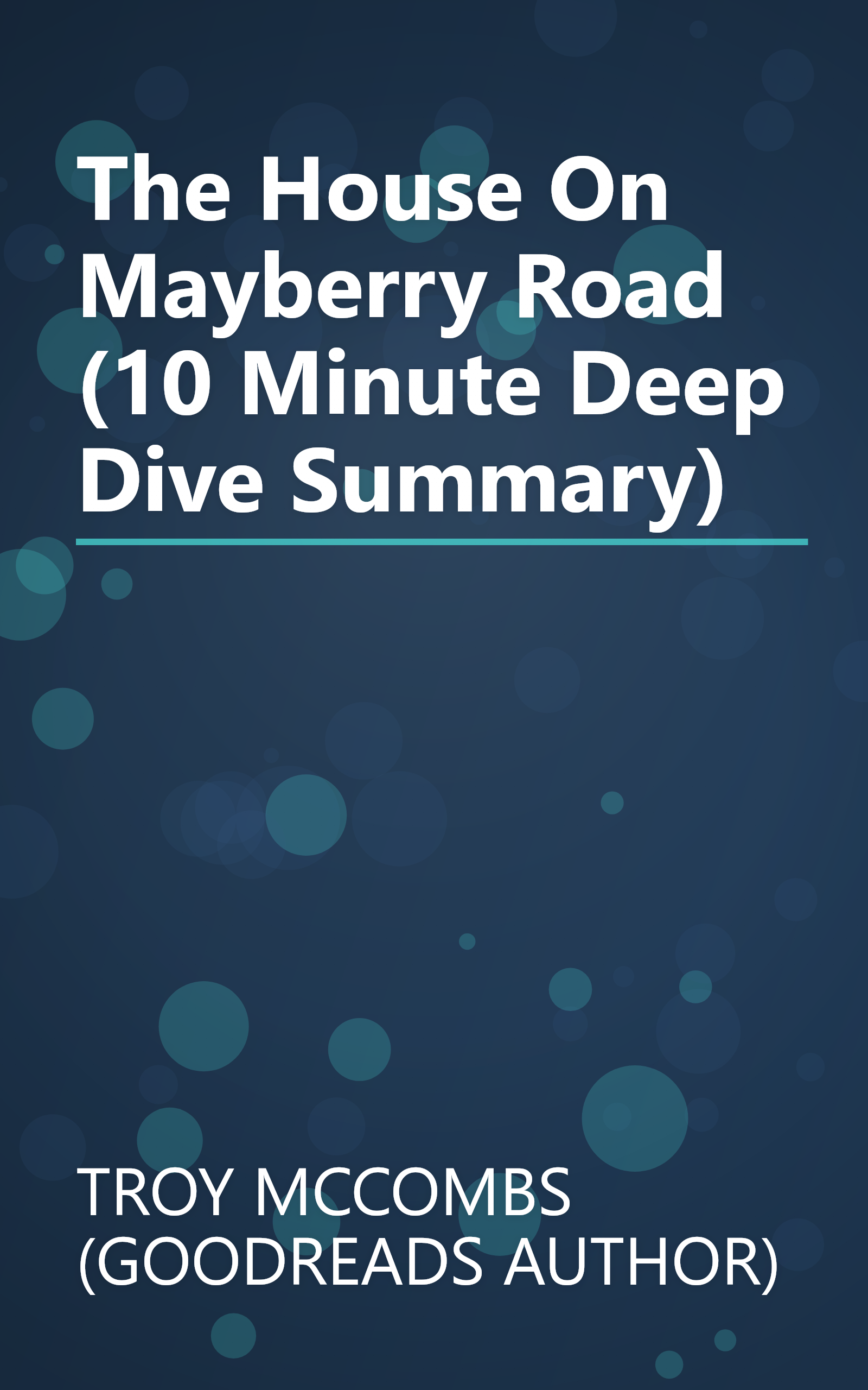 The House On Mayberry Road (10 Minute   Deep Dive Summary) book cover