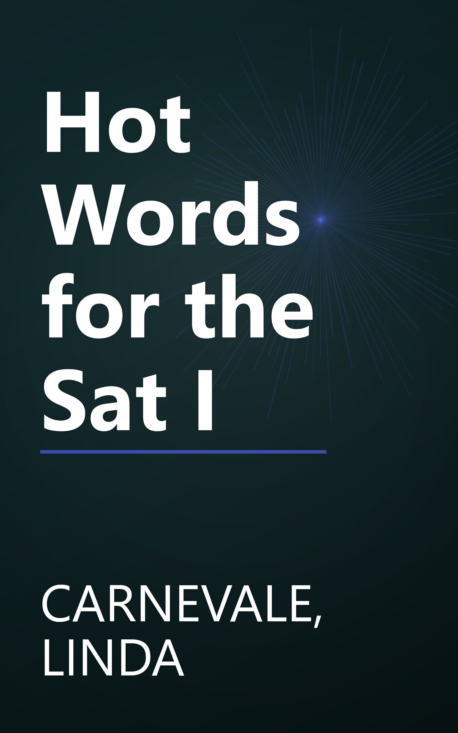 Hot Words for the Sat I book cover