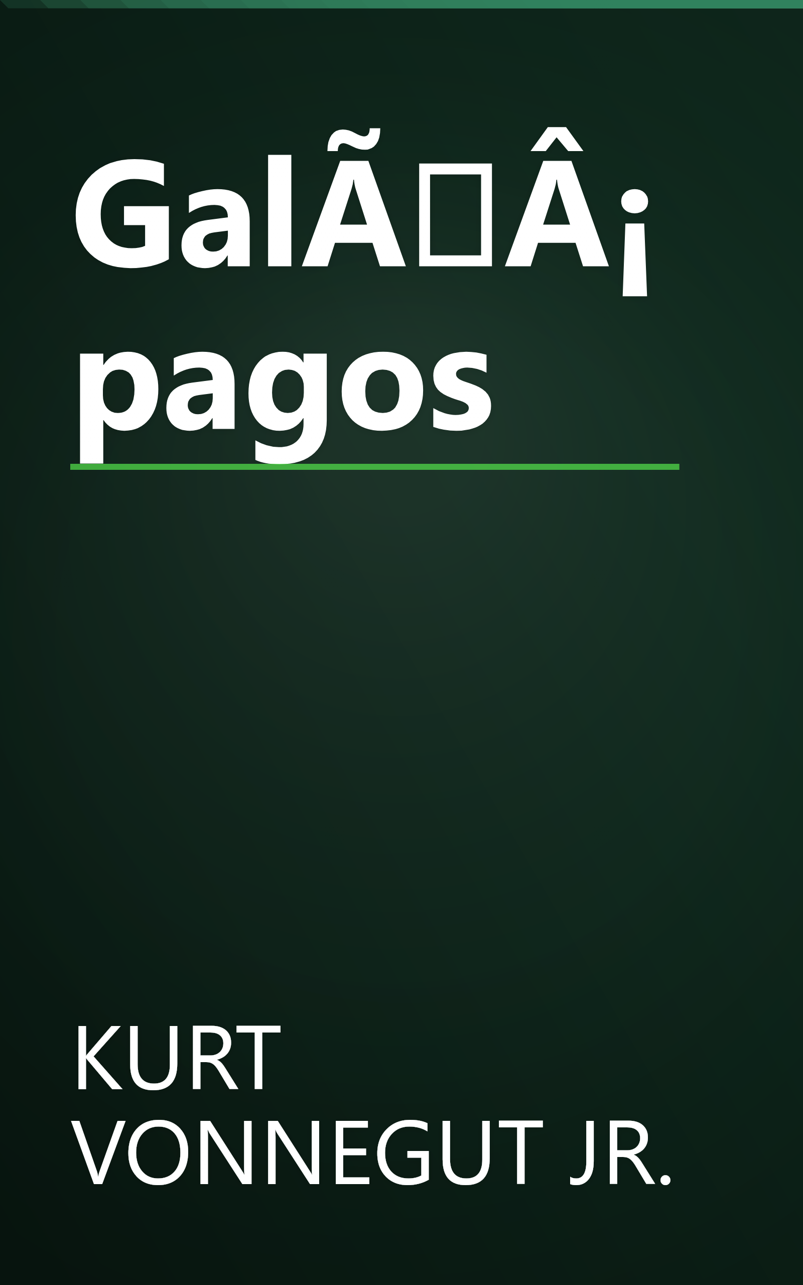 GalÃÂ¡pagos book cover