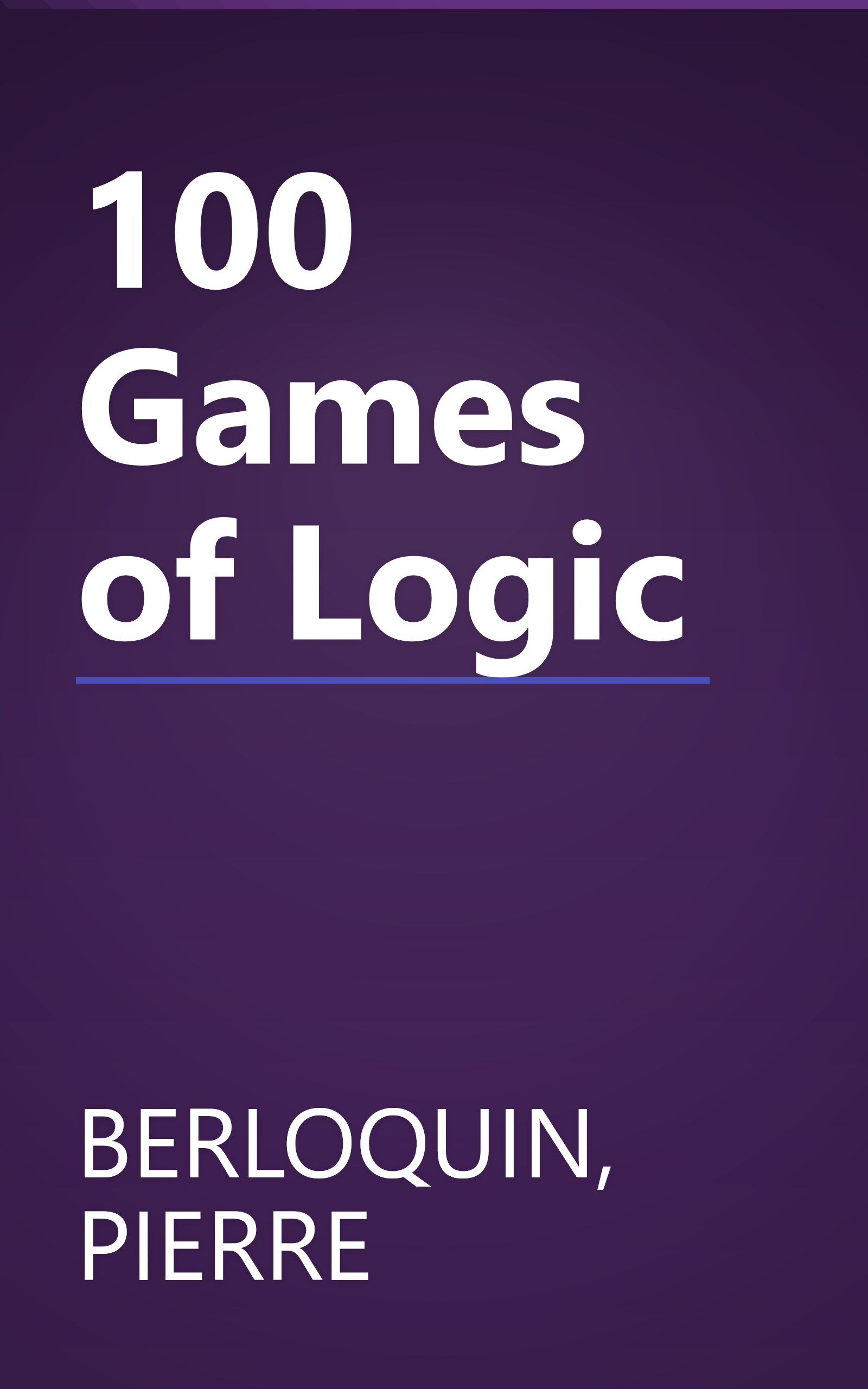 100 Games of Logic book cover