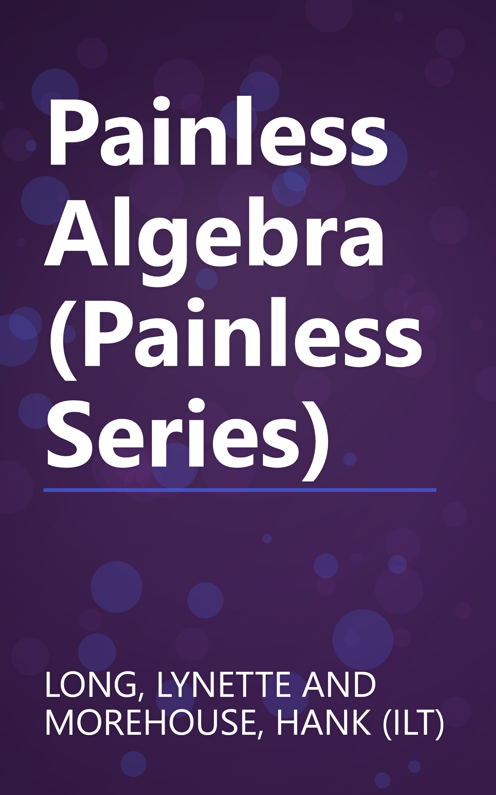 Painless Algebra (Painless Series) book cover