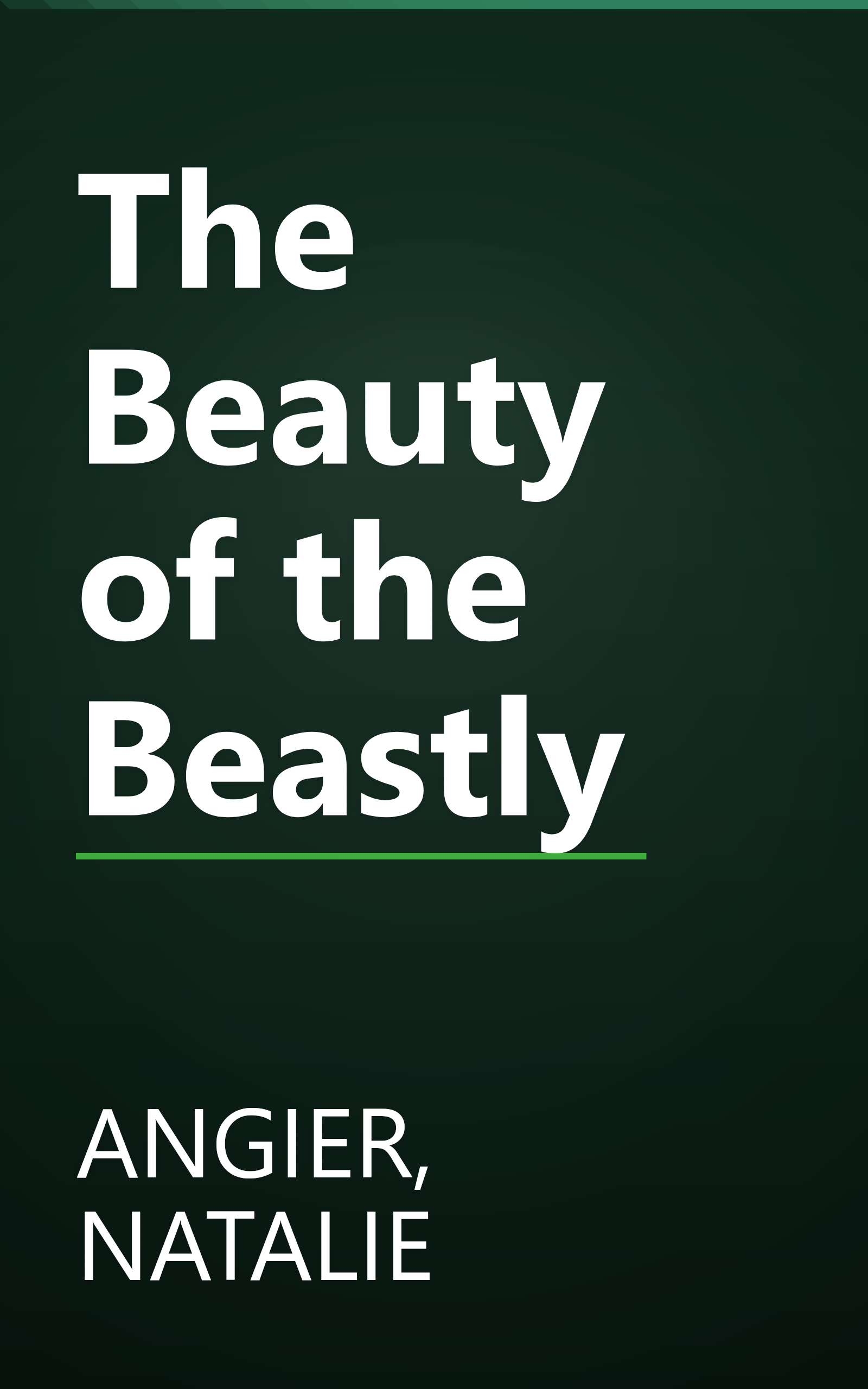 The Beauty of the Beastly book cover