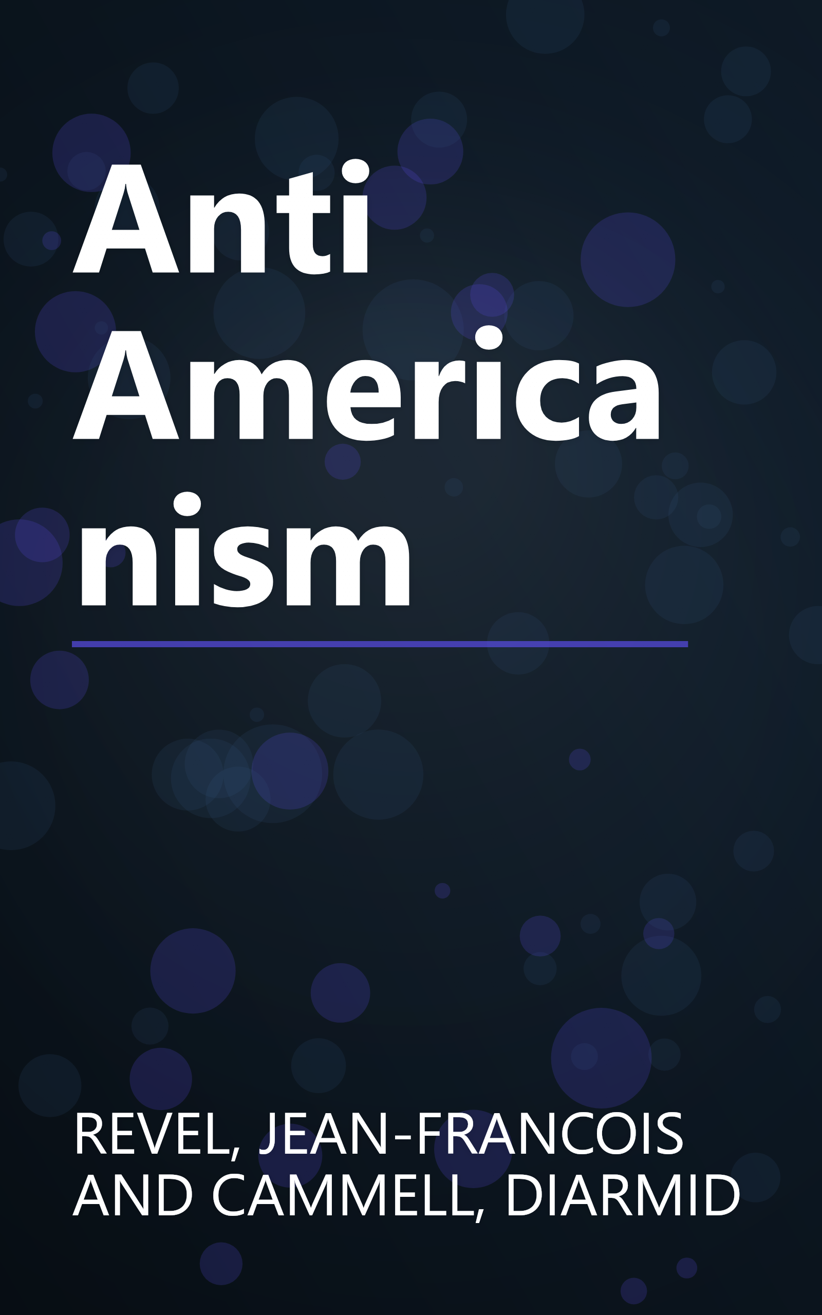 Anti Americanism book cover