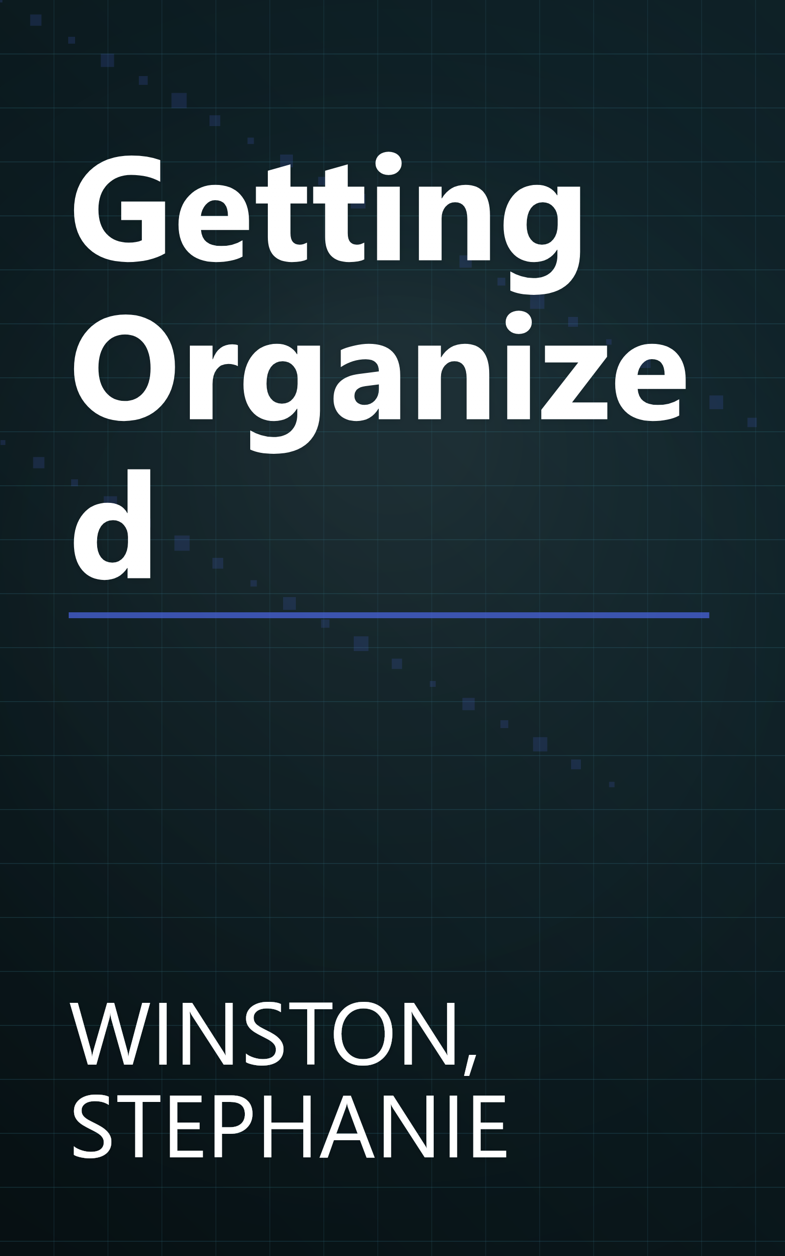 Getting Organized book cover