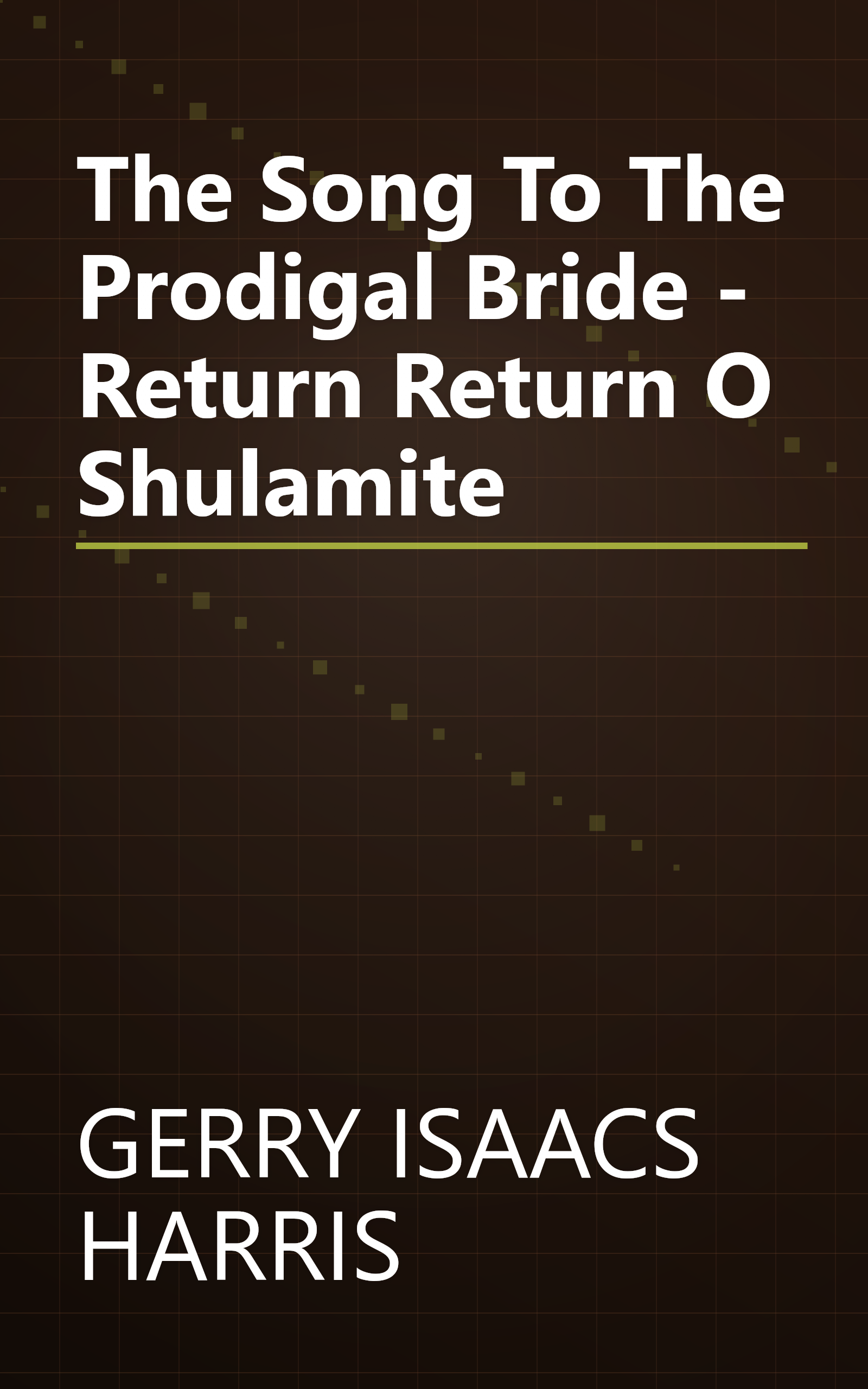 The Song To The Prodigal Bride - Return Return O Shulamite book cover