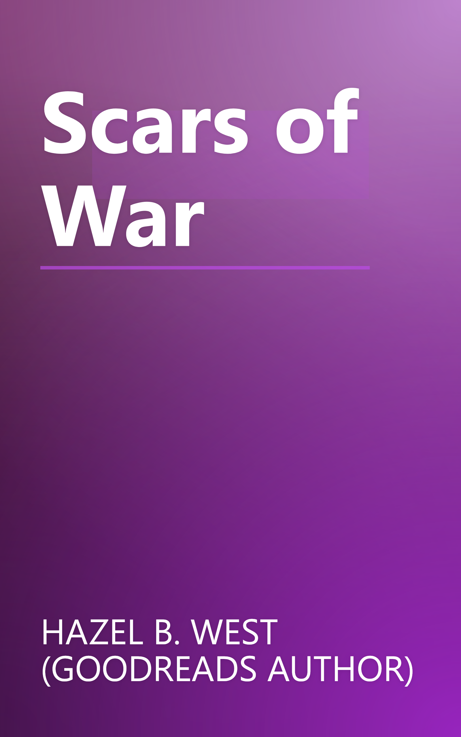 Scars of War book cover
