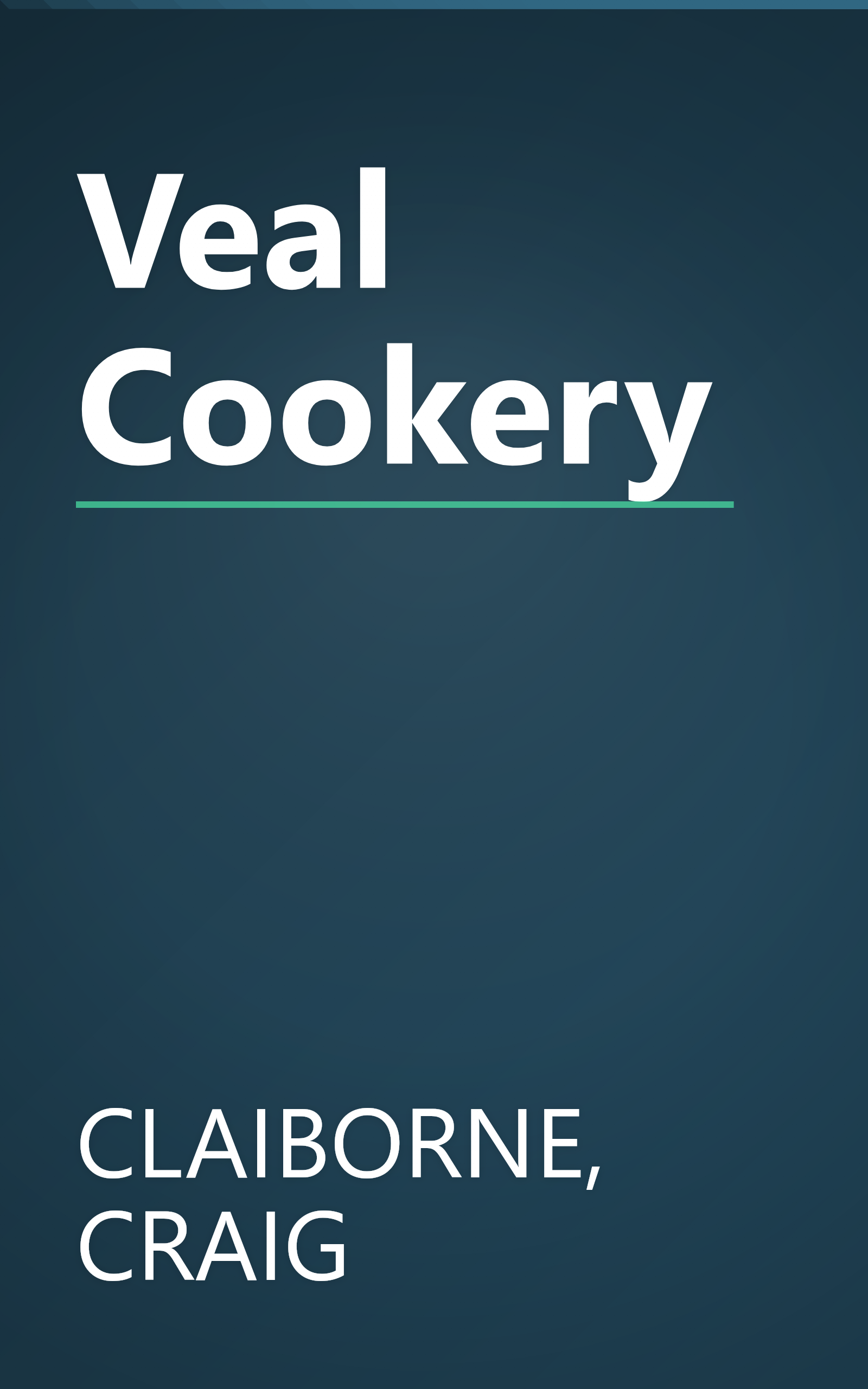 Veal Cookery book cover